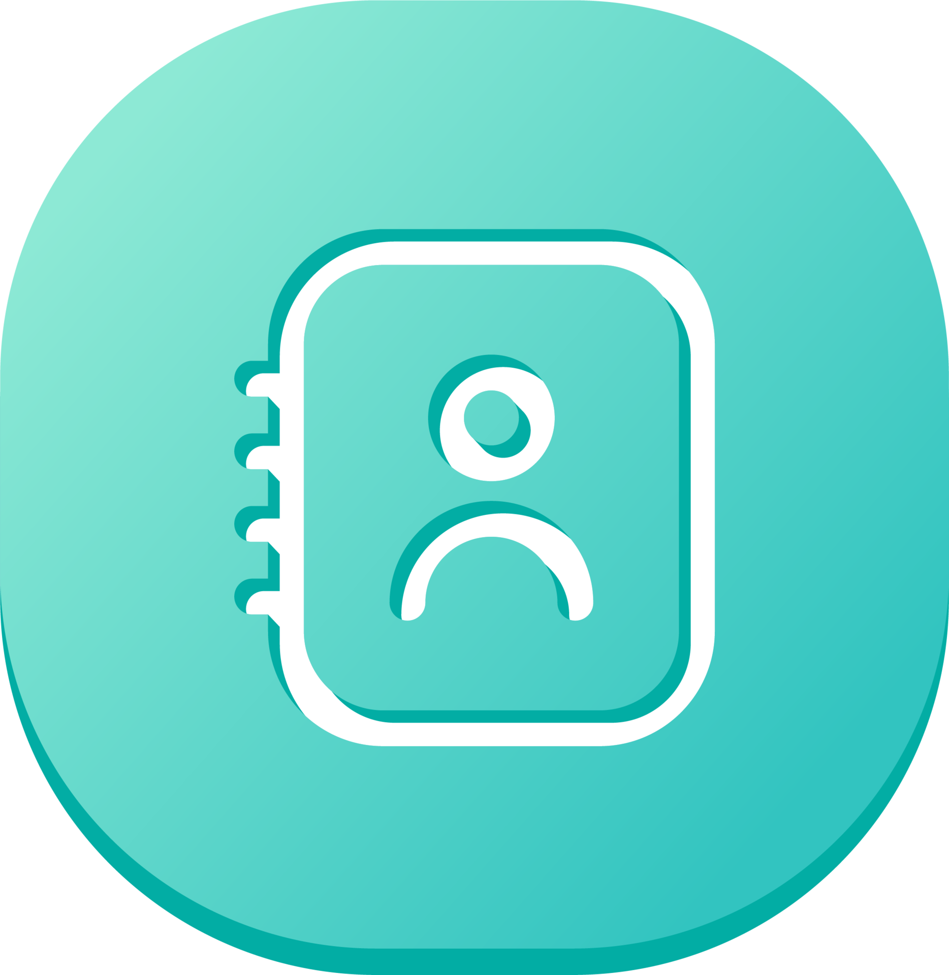 Free Contact Icon In Flat Design Style Adress Book Or Phone Book Signs free-contact-icon-in-flat-design-style-adress-book-or-phone-book-signs