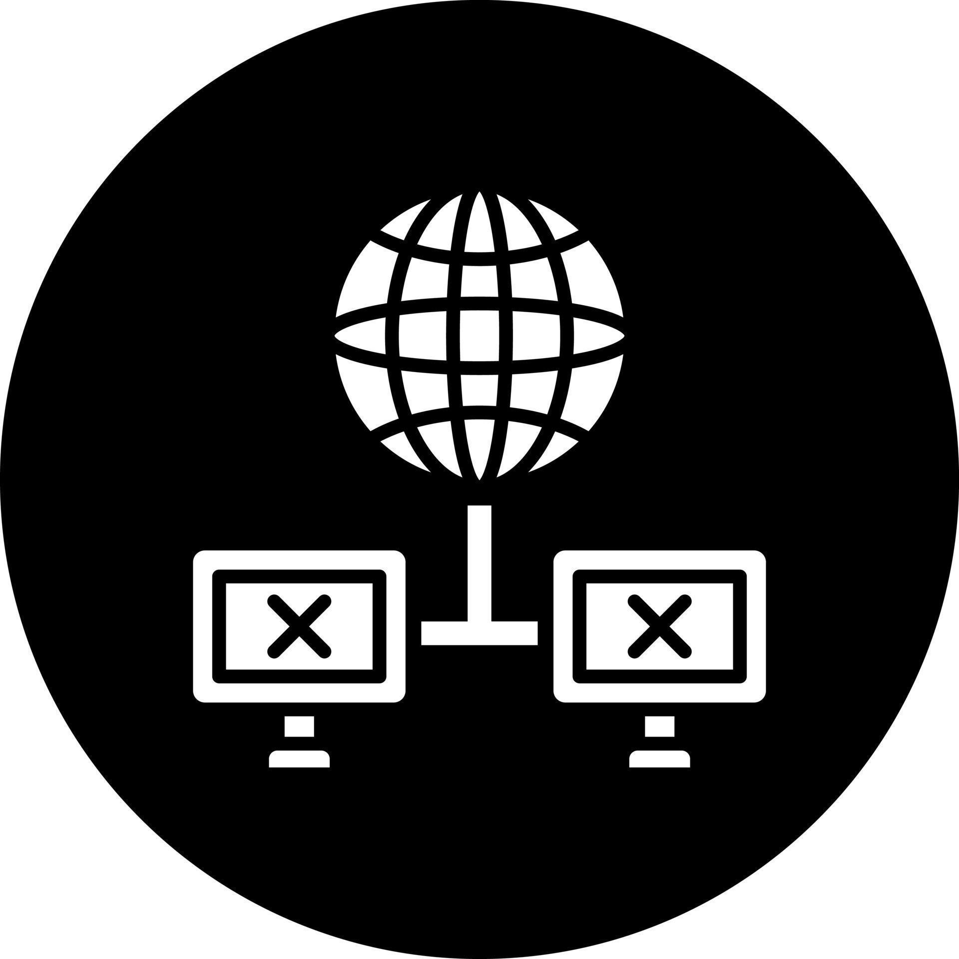 Connection Lost Vector Icon Style 22615570 Vector Art At Vecteezy