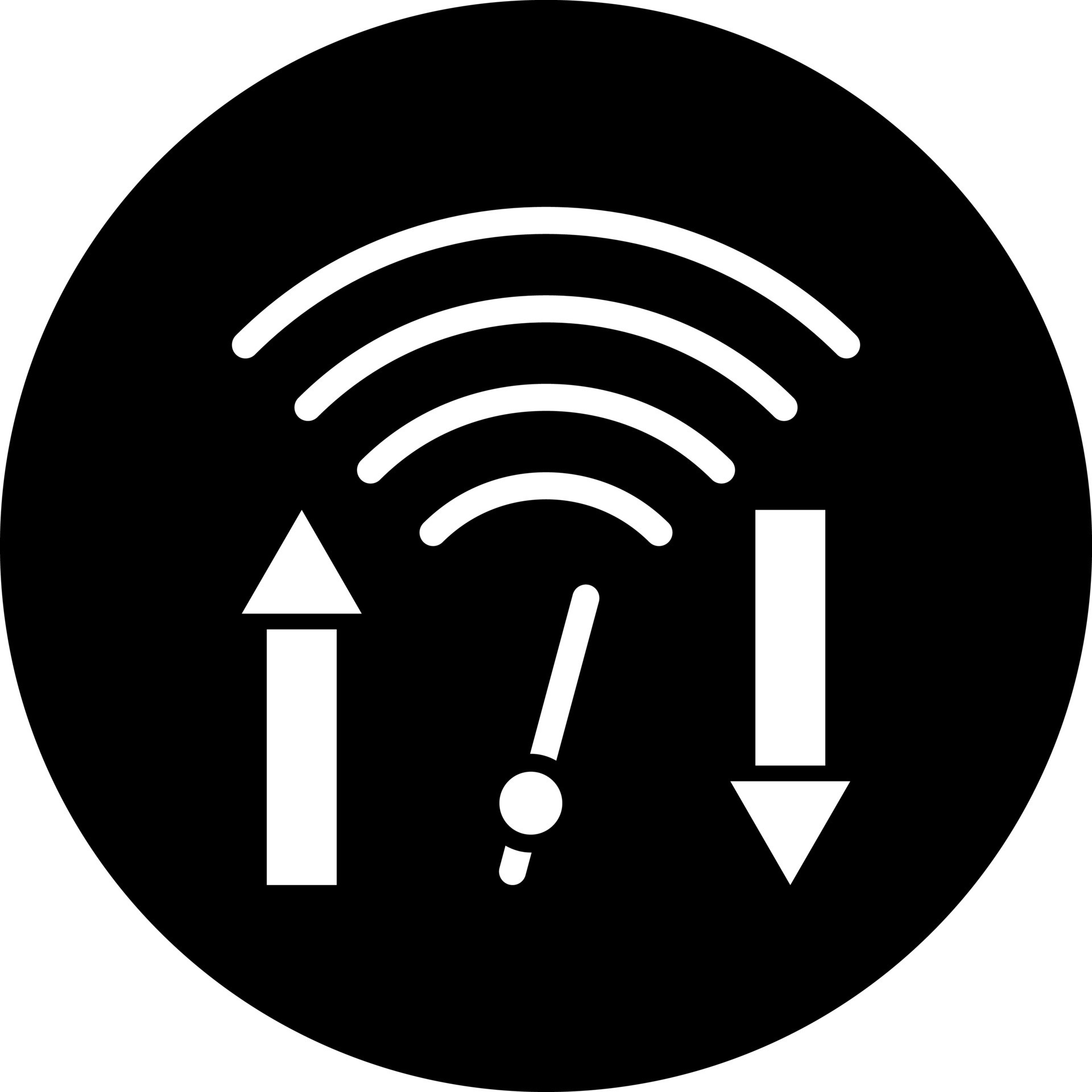 Bandwidth Vector Icon Style 22615621 Vector Art at Vecteezy