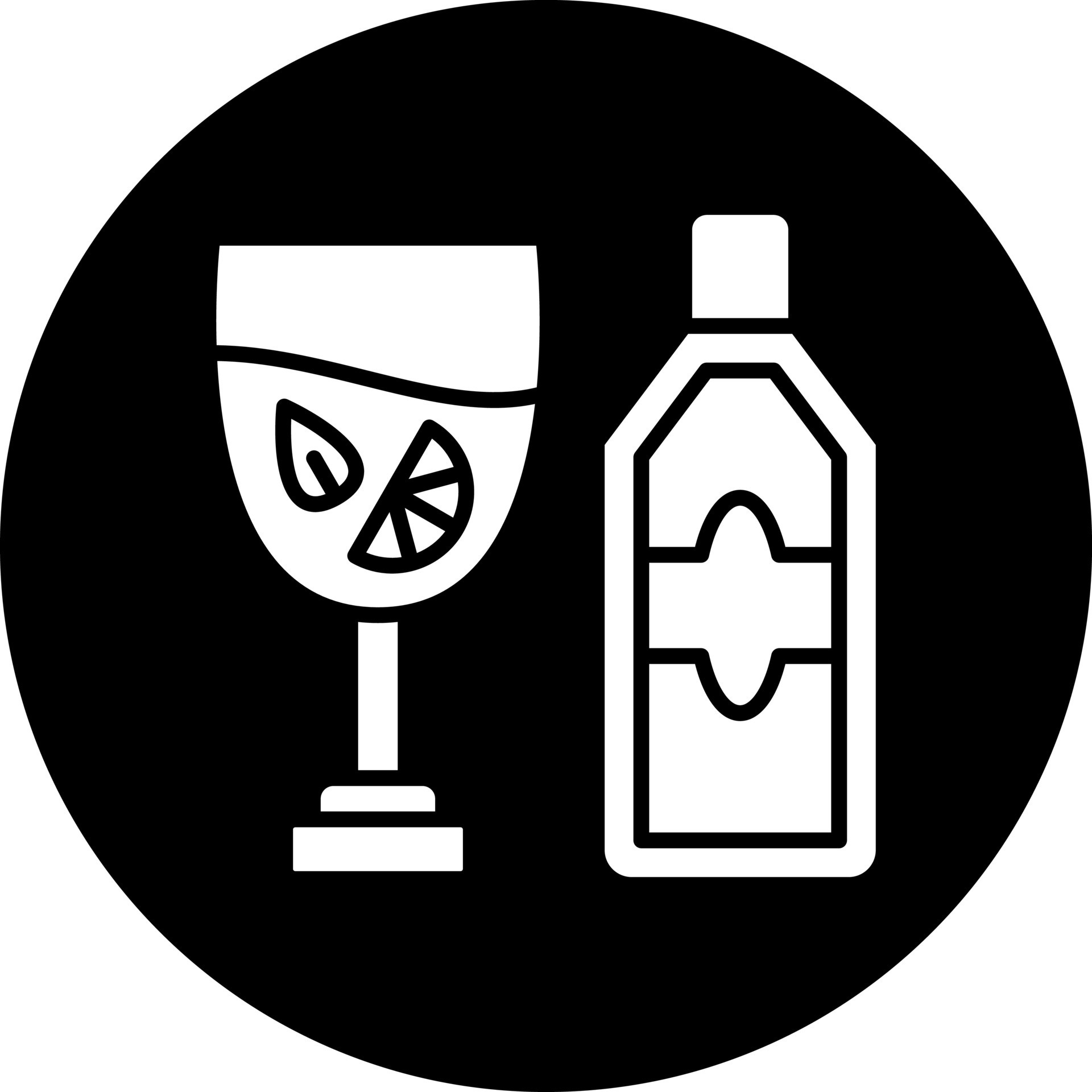 Gin Tonic Vector Icon Style 22618108 Vector Art At Vecteezy
