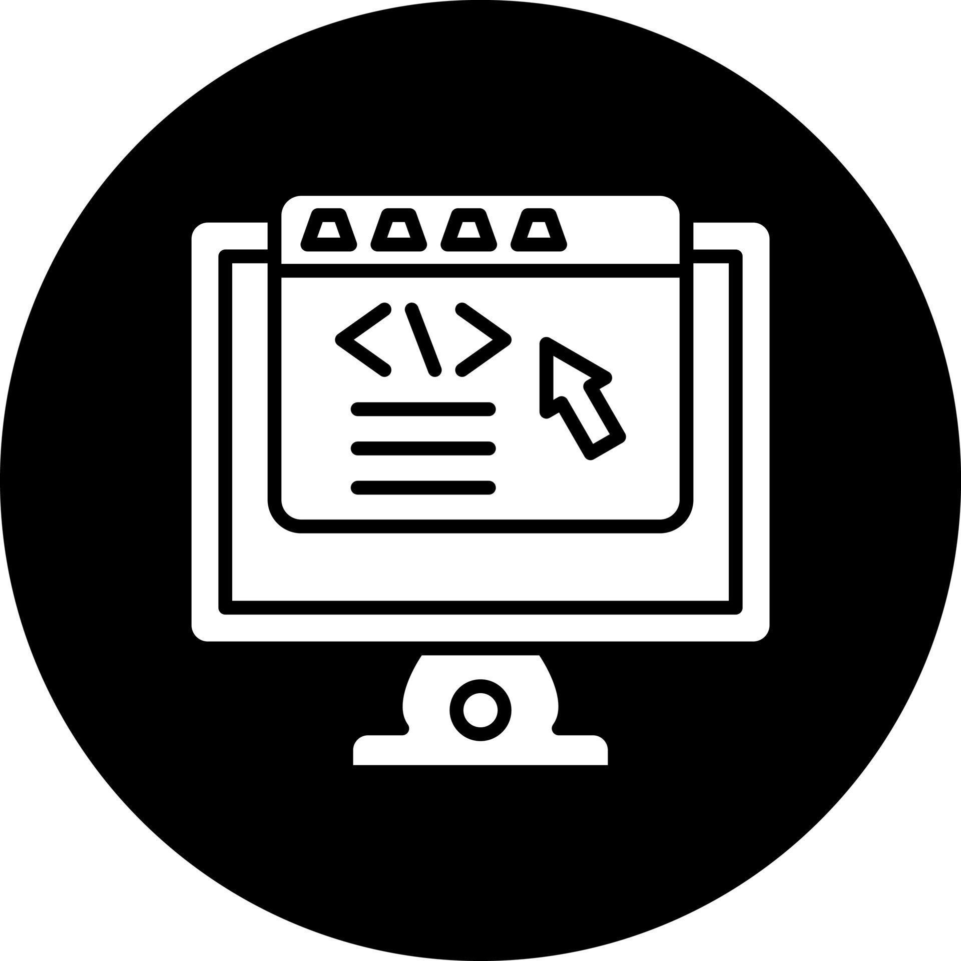 Frontend Development Vector Icon Style 22618390 Vector Art at Vecteezy