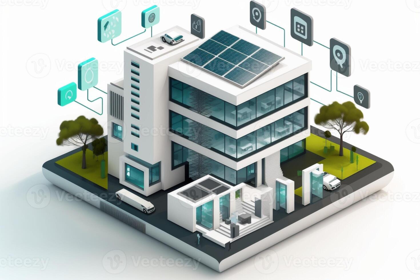 Smart Buildings Stock Photos, Images and Backgrounds for Free Download