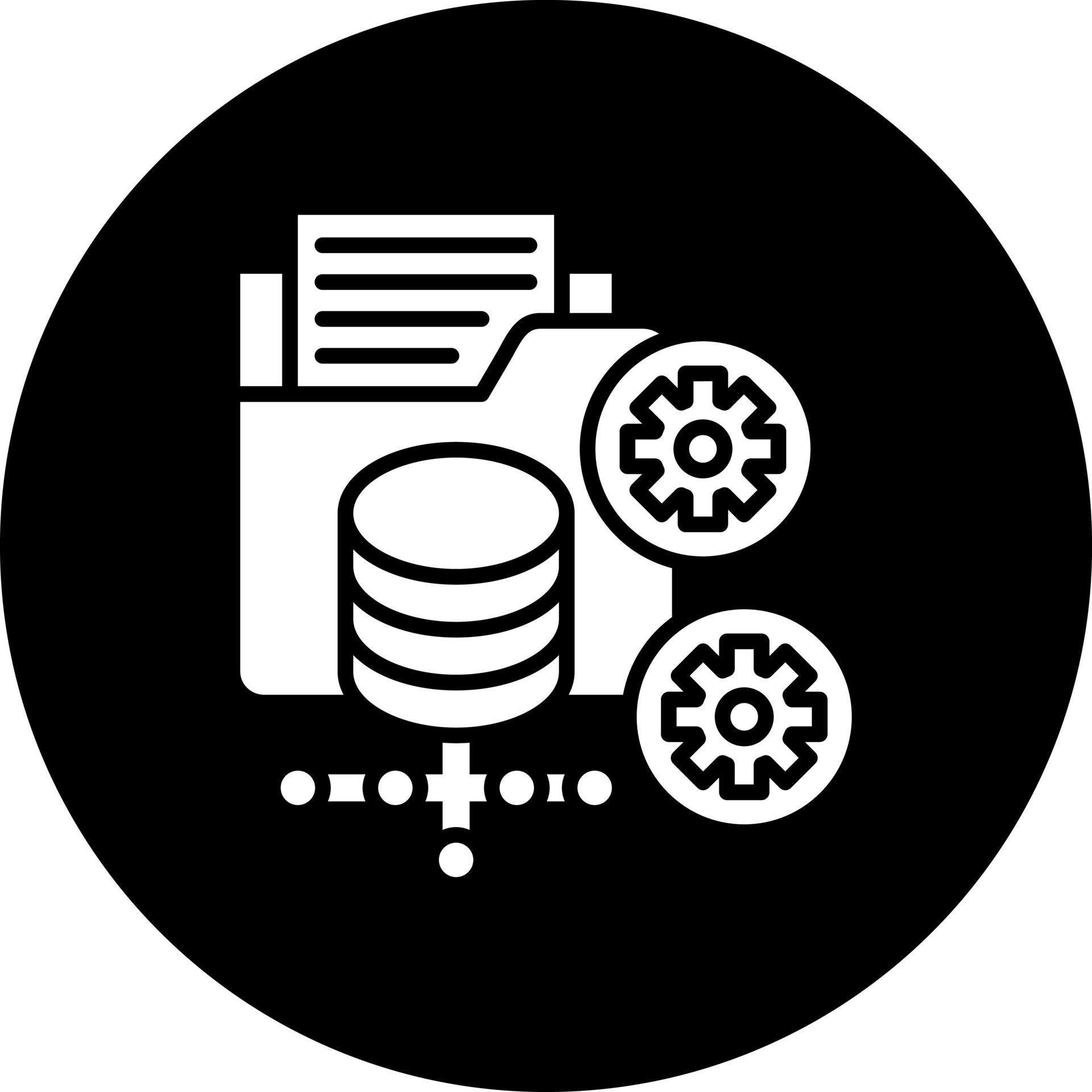 Data Processor Vector Icon Style 22622054 Vector Art at Vecteezy