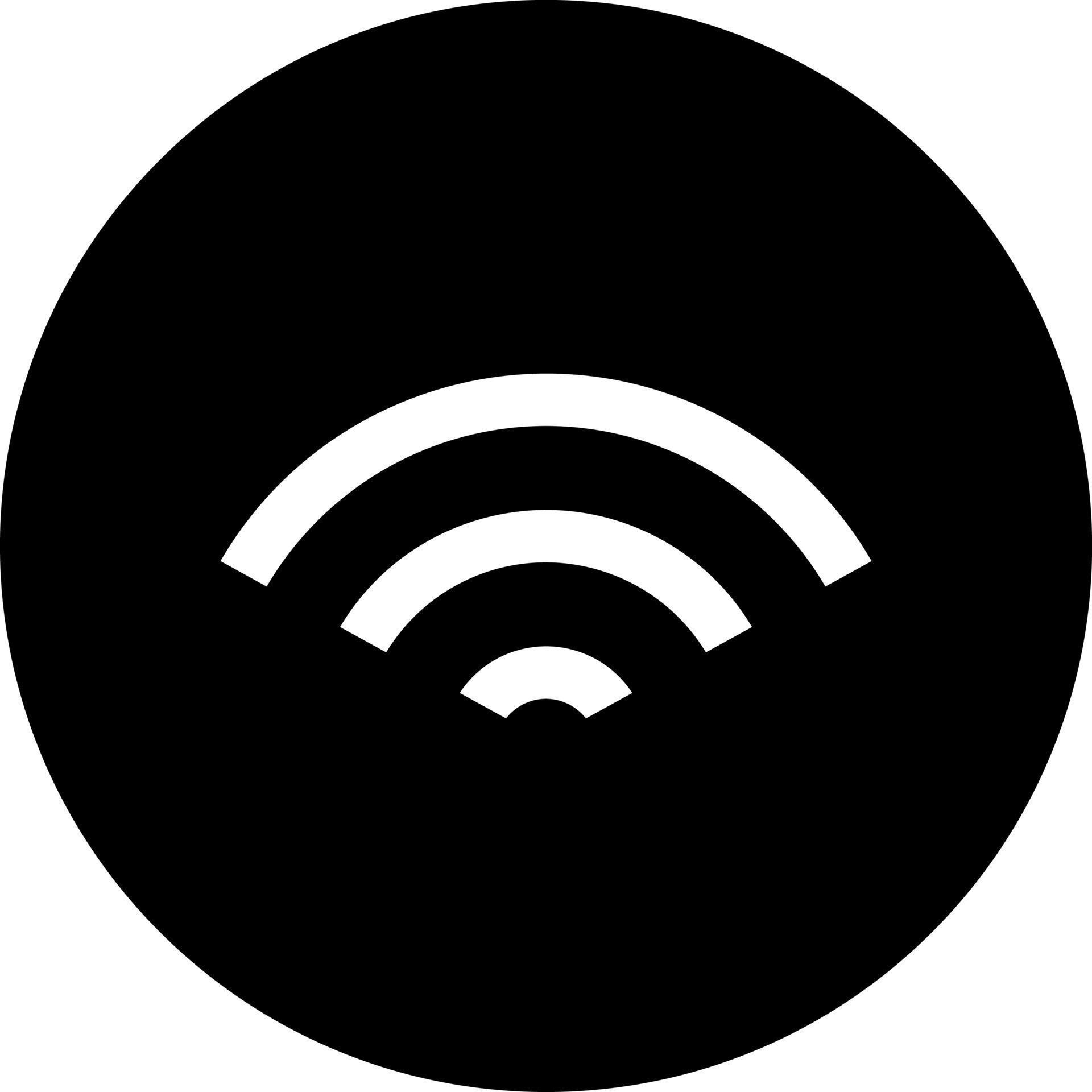Wifi Connection Vector Icon Style 22622866 Vector Art At Vecteezy