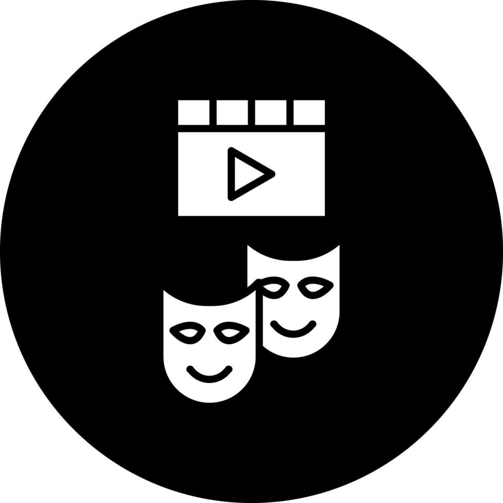 Acting Vector Icon Style 22625124 Vector Art at Vecteezy