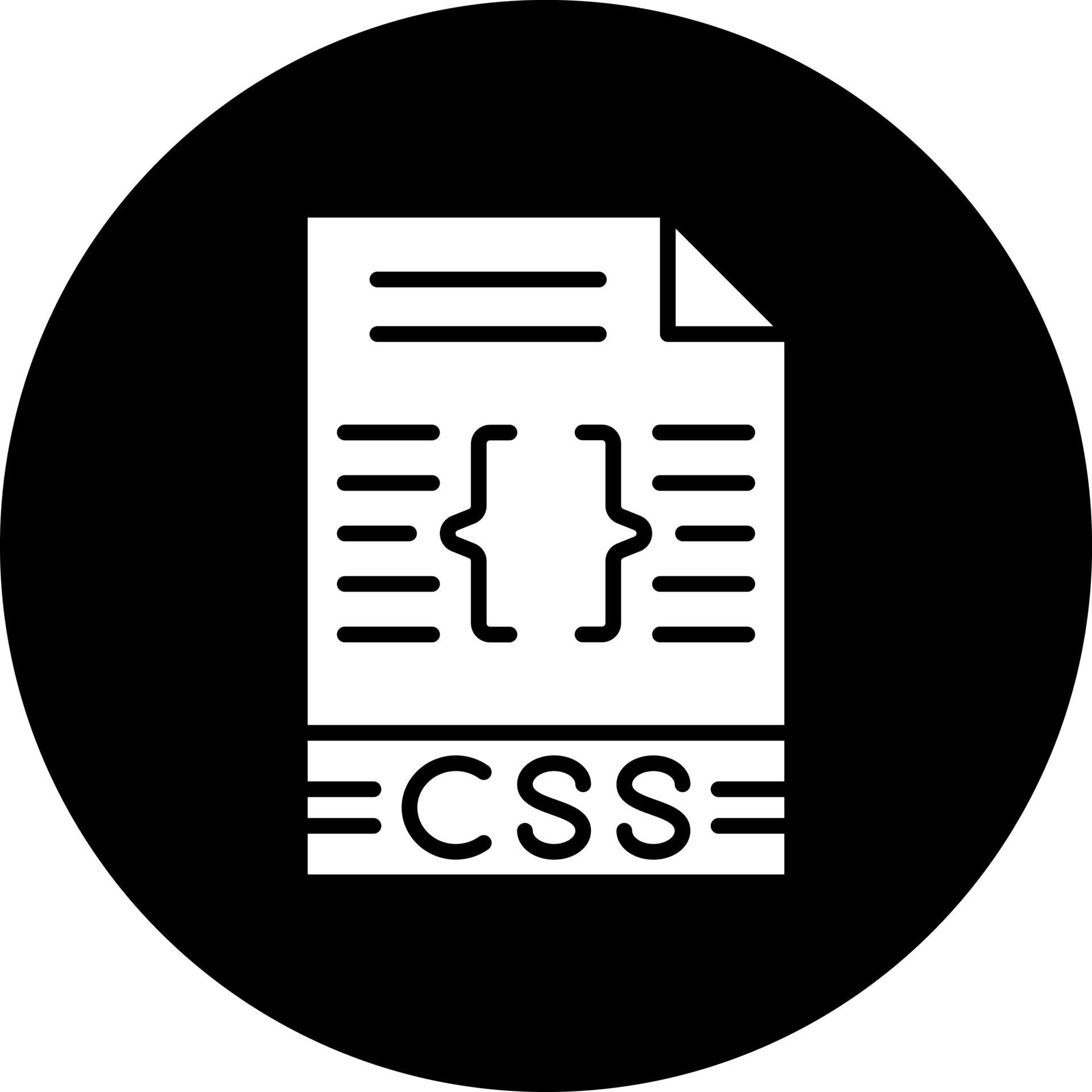 CSS Vector Icon Style 22625821 Vector Art at Vecteezy