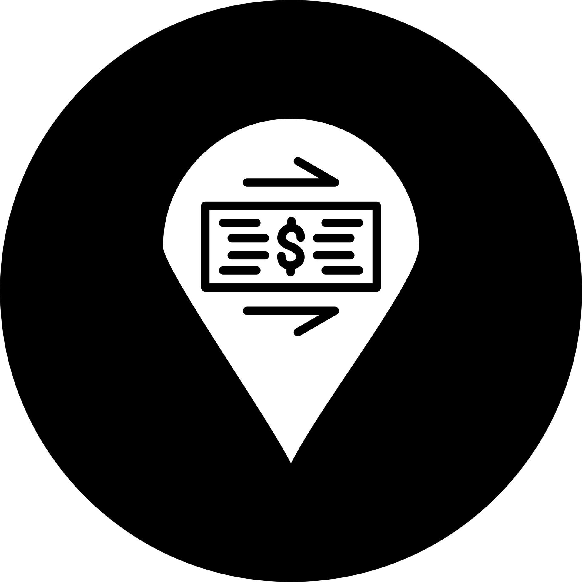 Transaction Tracker Vector Icon Style 22627248 Vector Art At Vecteezy