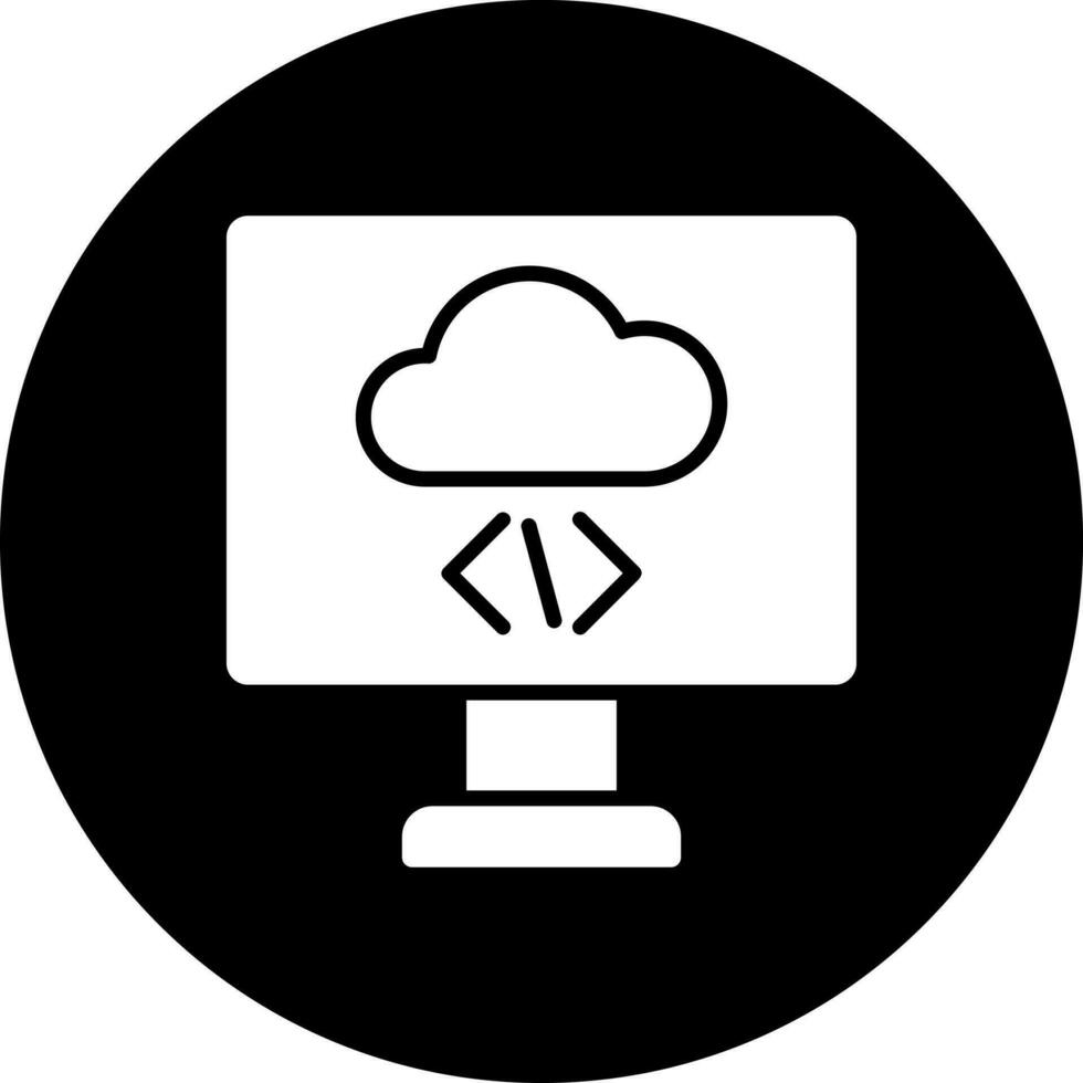 Cloud Coding Vector Icon Style 22627693 Vector Art at Vecteezy