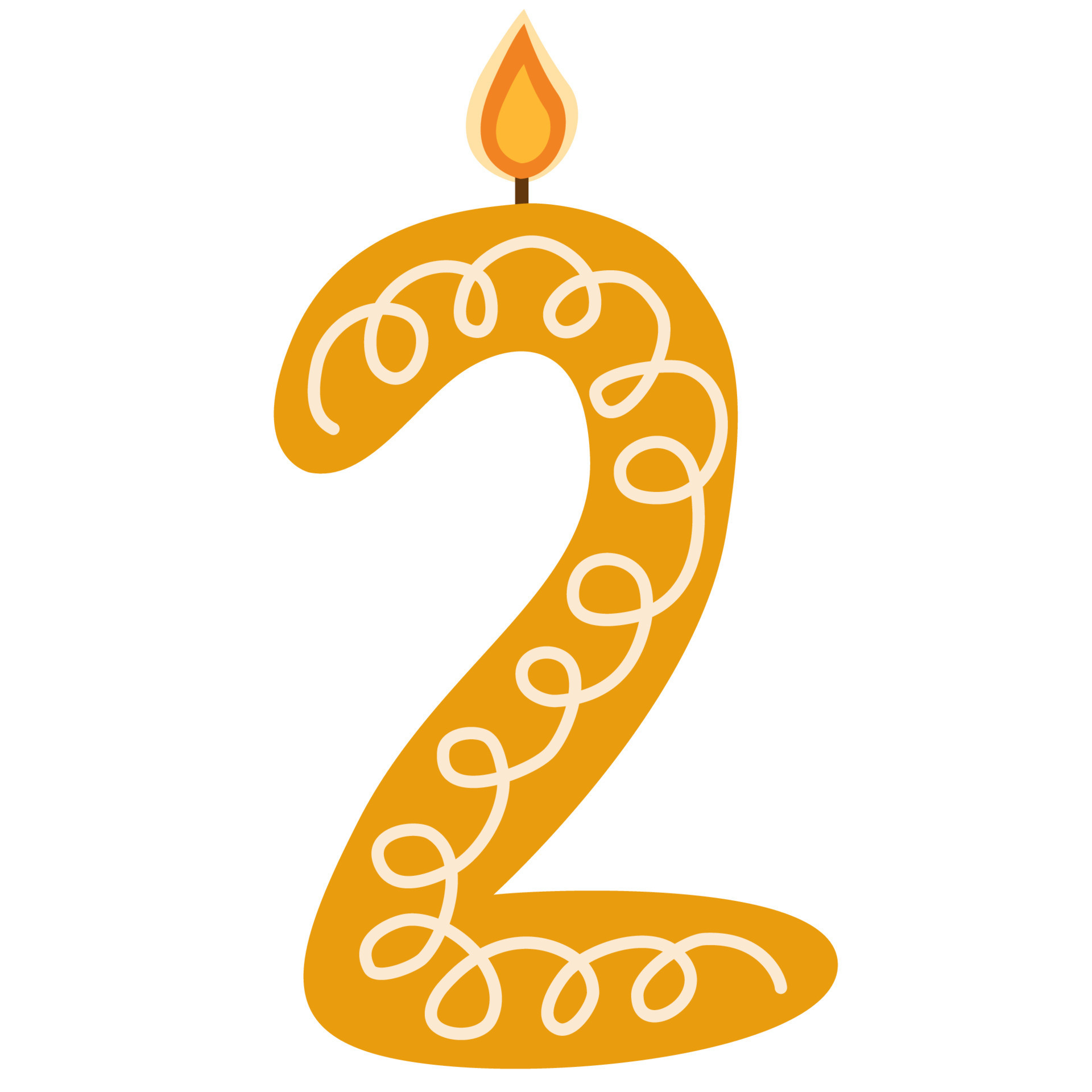 Birthday Candle Clip Art Numbers