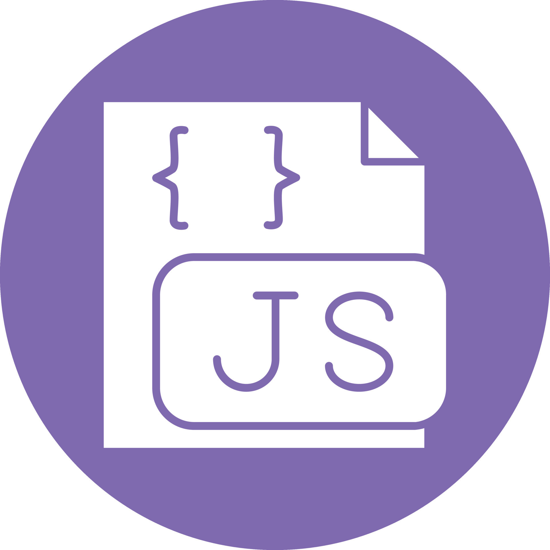 Vector Design Javascript File Icon Style 22631847 Vector Art At Vecteezy