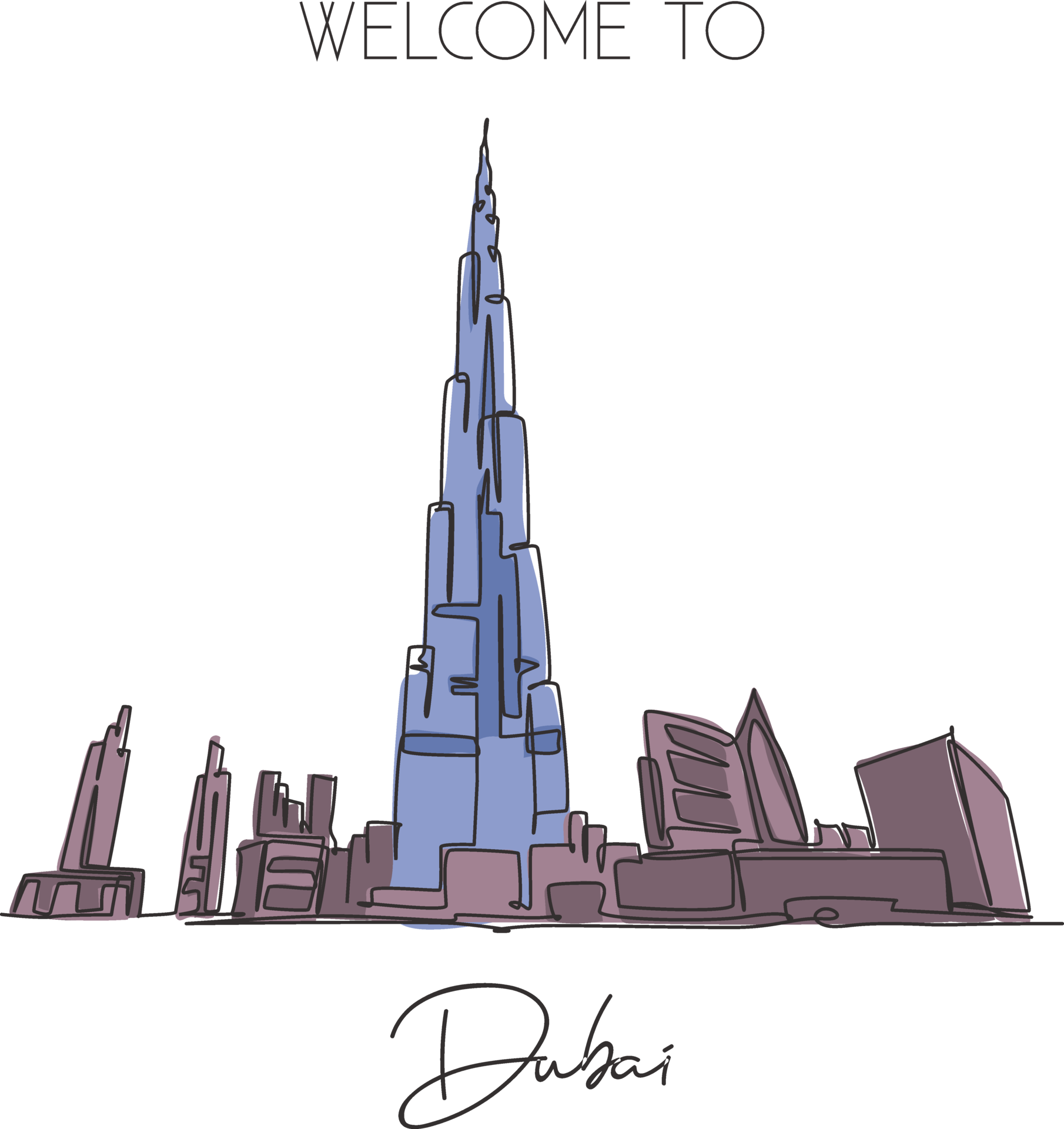 Burj Khalifa Png Image Png Arts