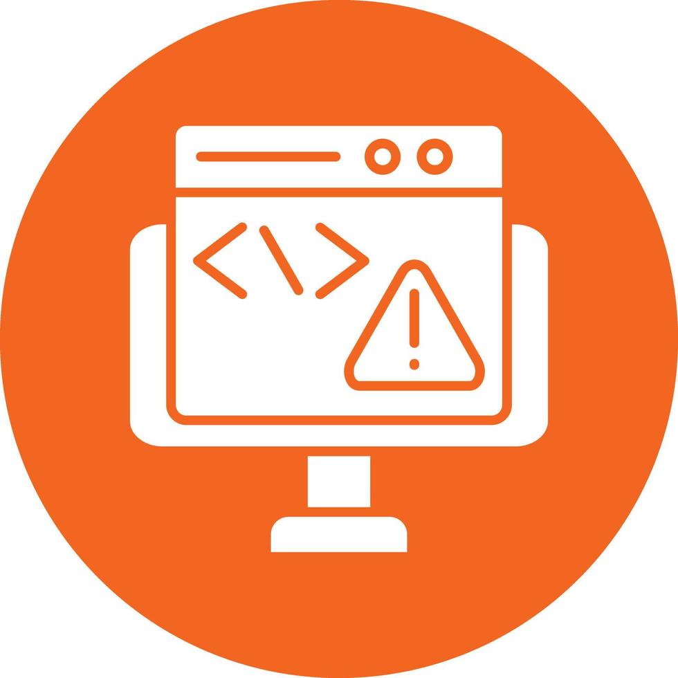 vector diseño código error icono estilo 22633727 Vector en Vecteezy