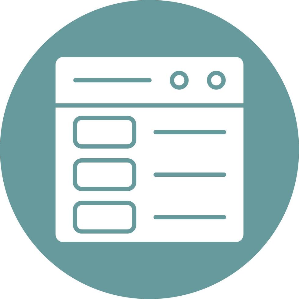 Vector Design Web Layout Icon Style 22633985 Vector Art at Vecteezy