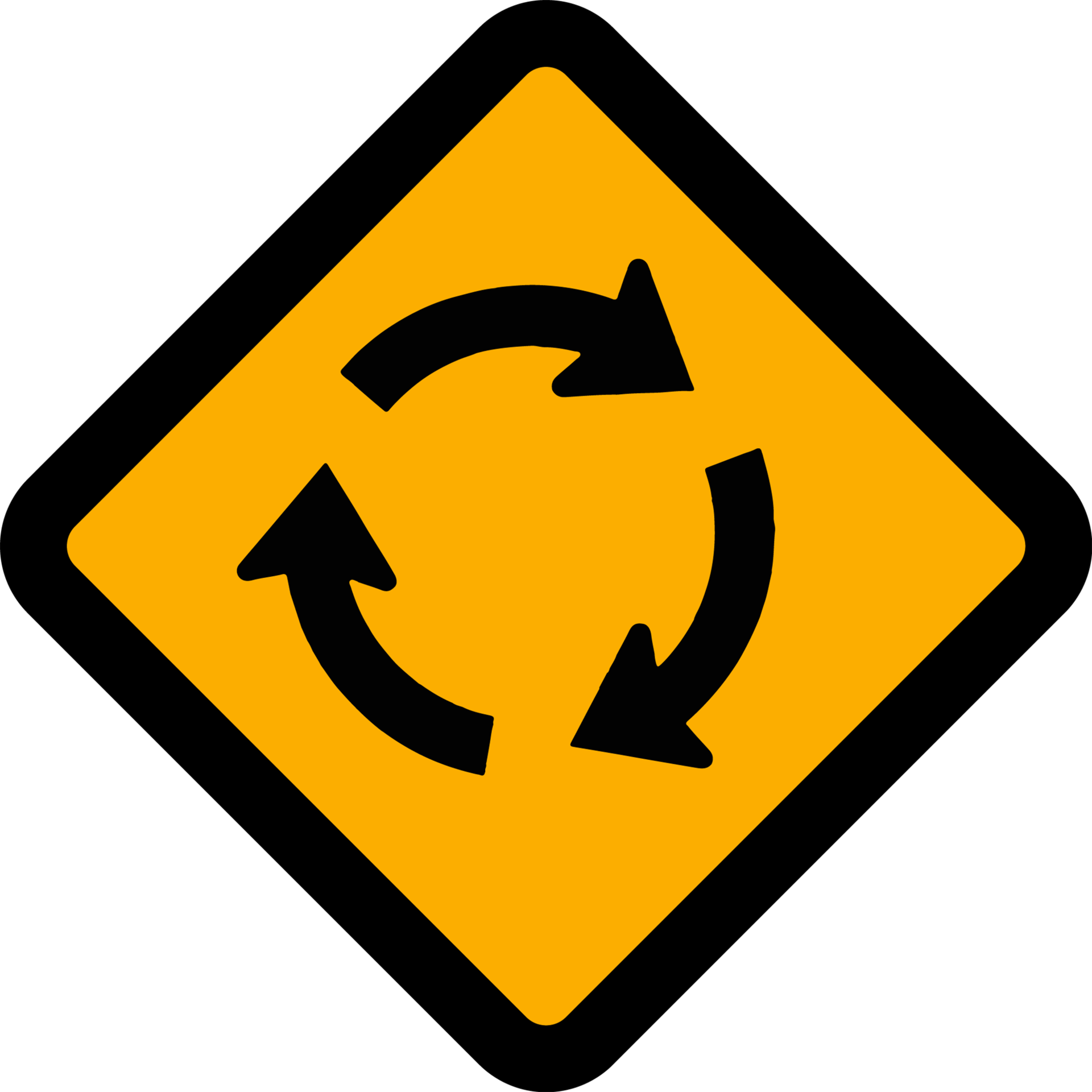 traffic signs on transparent background 22636826 PNG