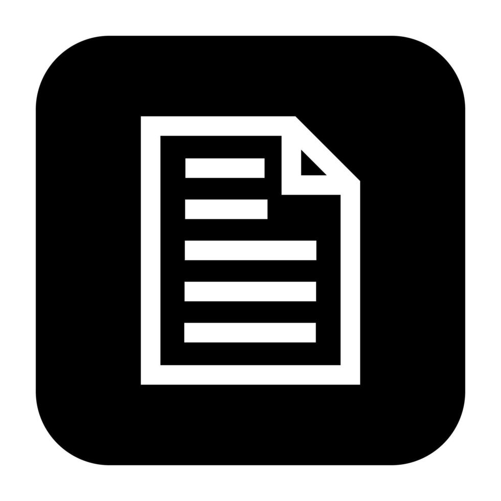 Document line icon. 22644664 Vector Art at Vecteezy