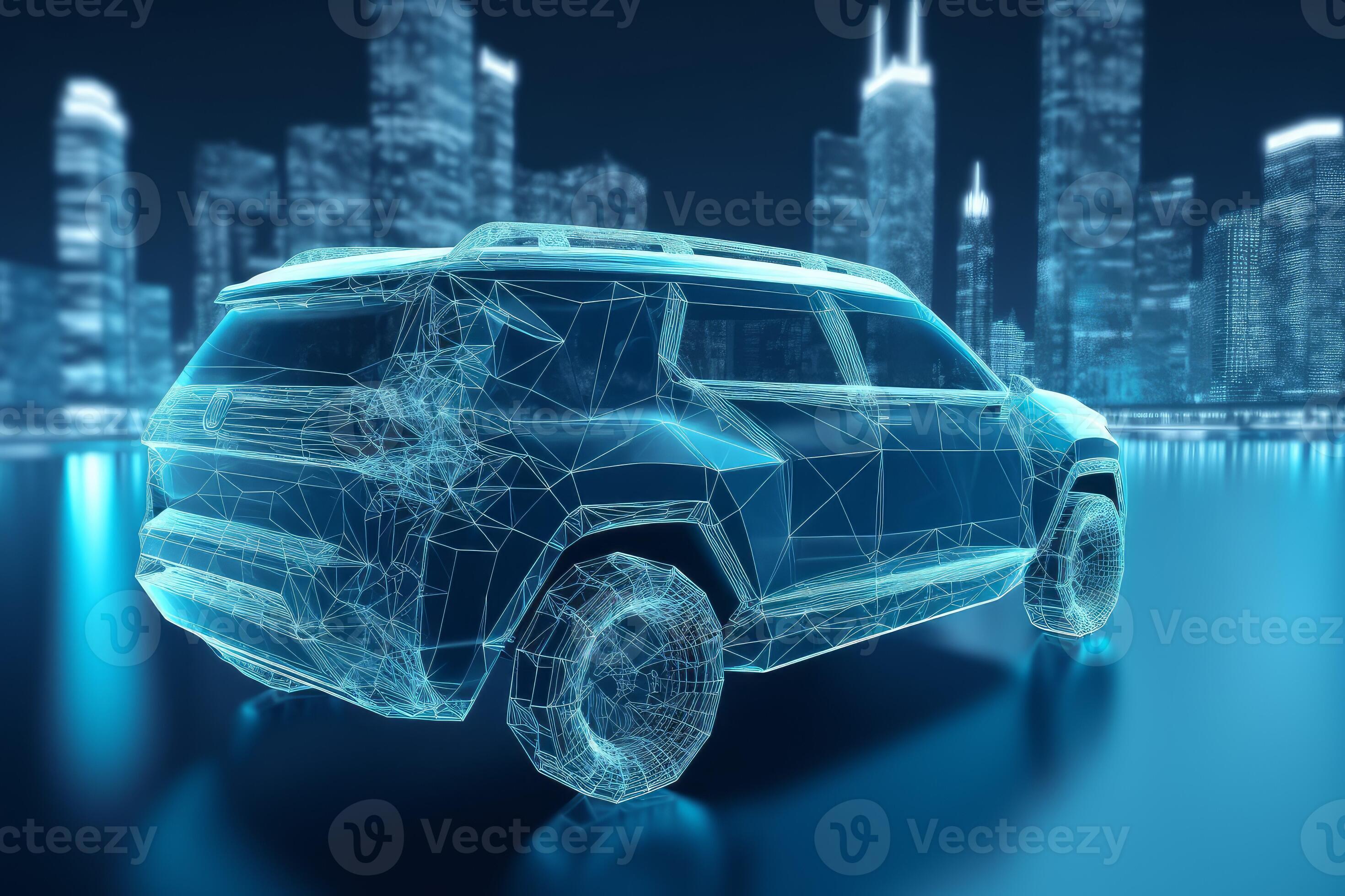 Augmented reality suv car. Generate Ai 22646166 Stock Photo at Vecteezy