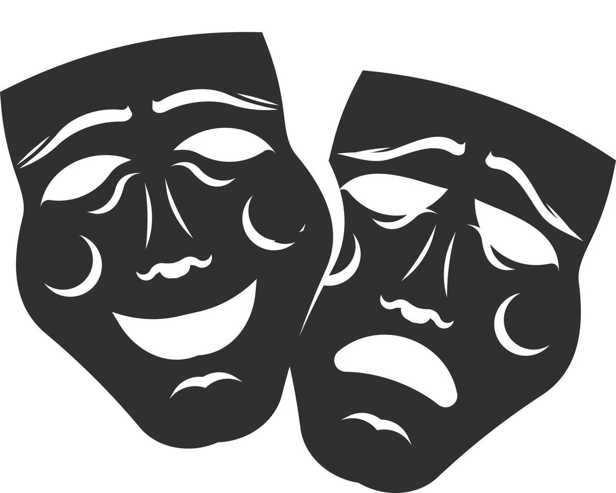 Vector Graphics Of Theater Masks 22647745 Vector Art at Vecteezy Vector Graphics Of Theater Masks 22647745 Vector Art at Vecteezy