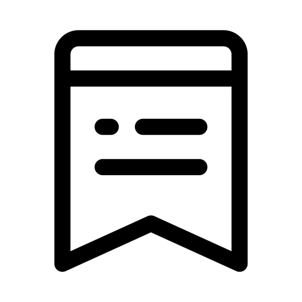 bookmark icon for your website, mobile, presentation, and logo design ...