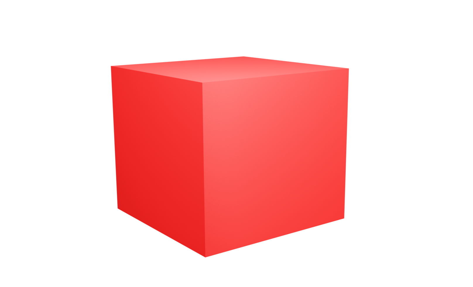 3d cube rendering 22651654 PNG