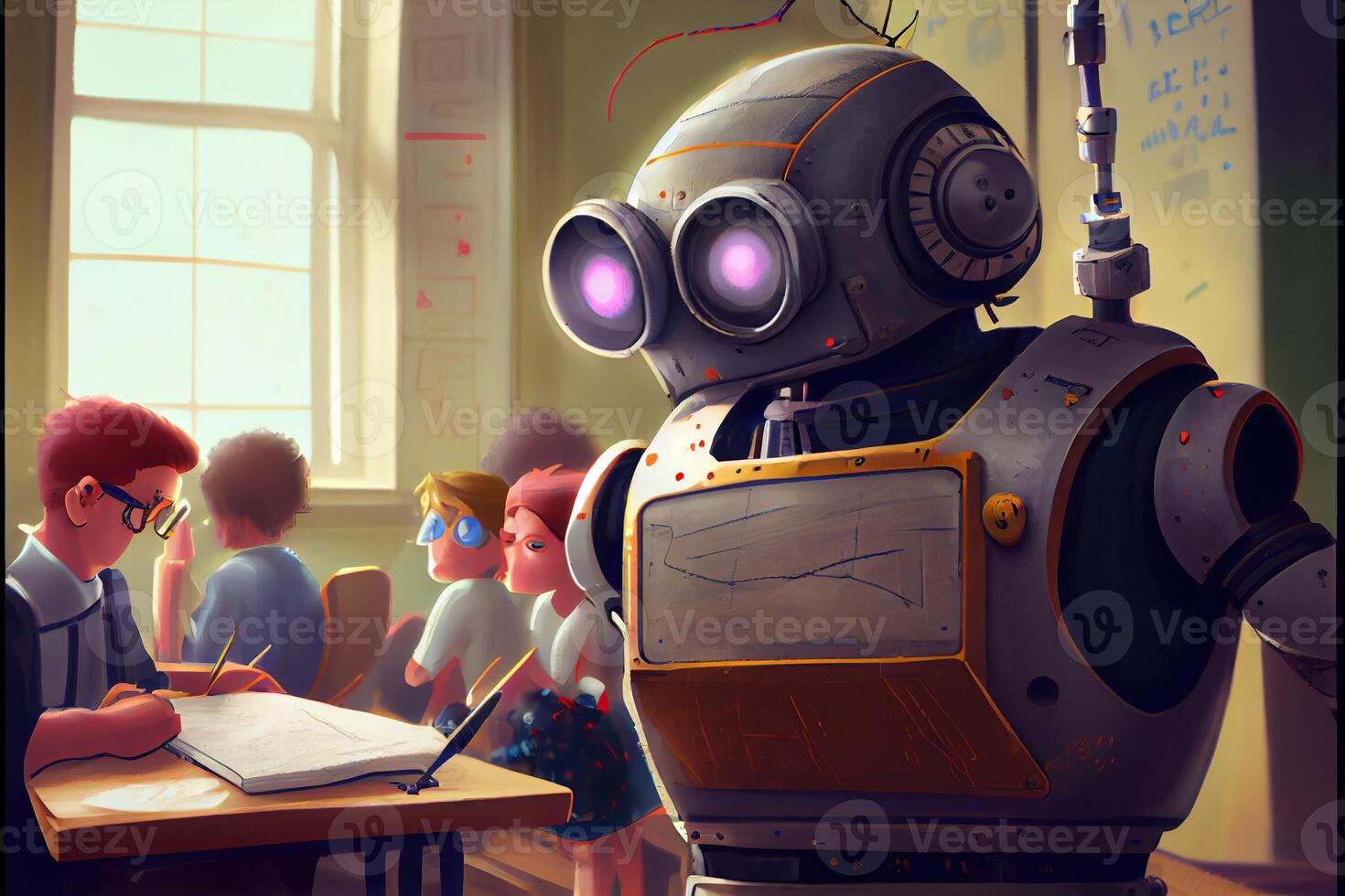 Robot School Stock Photos, Images and Backgrounds for Free Download