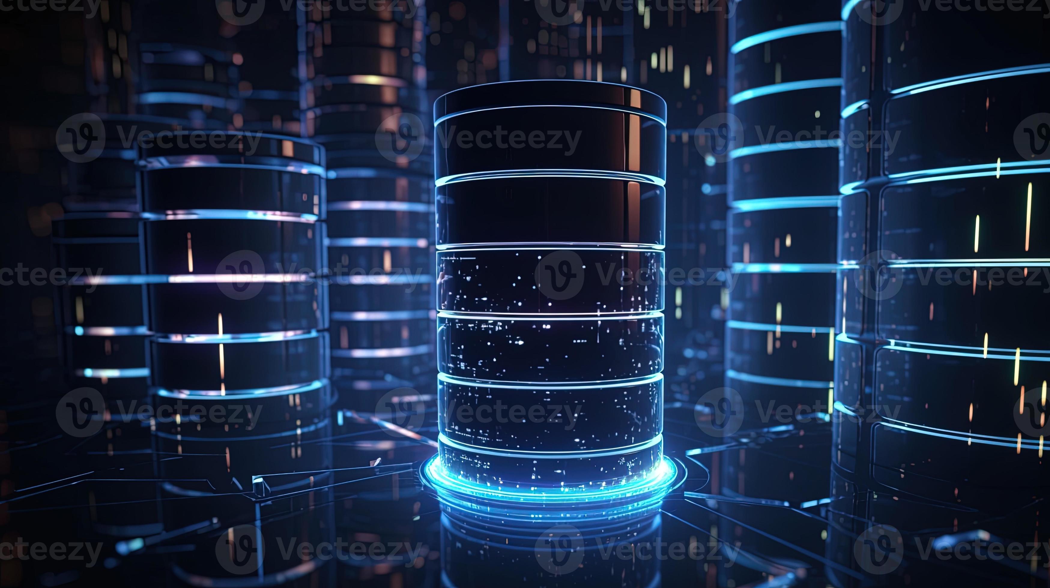 Futuristic technological background3D rendering,3D rendering of ...