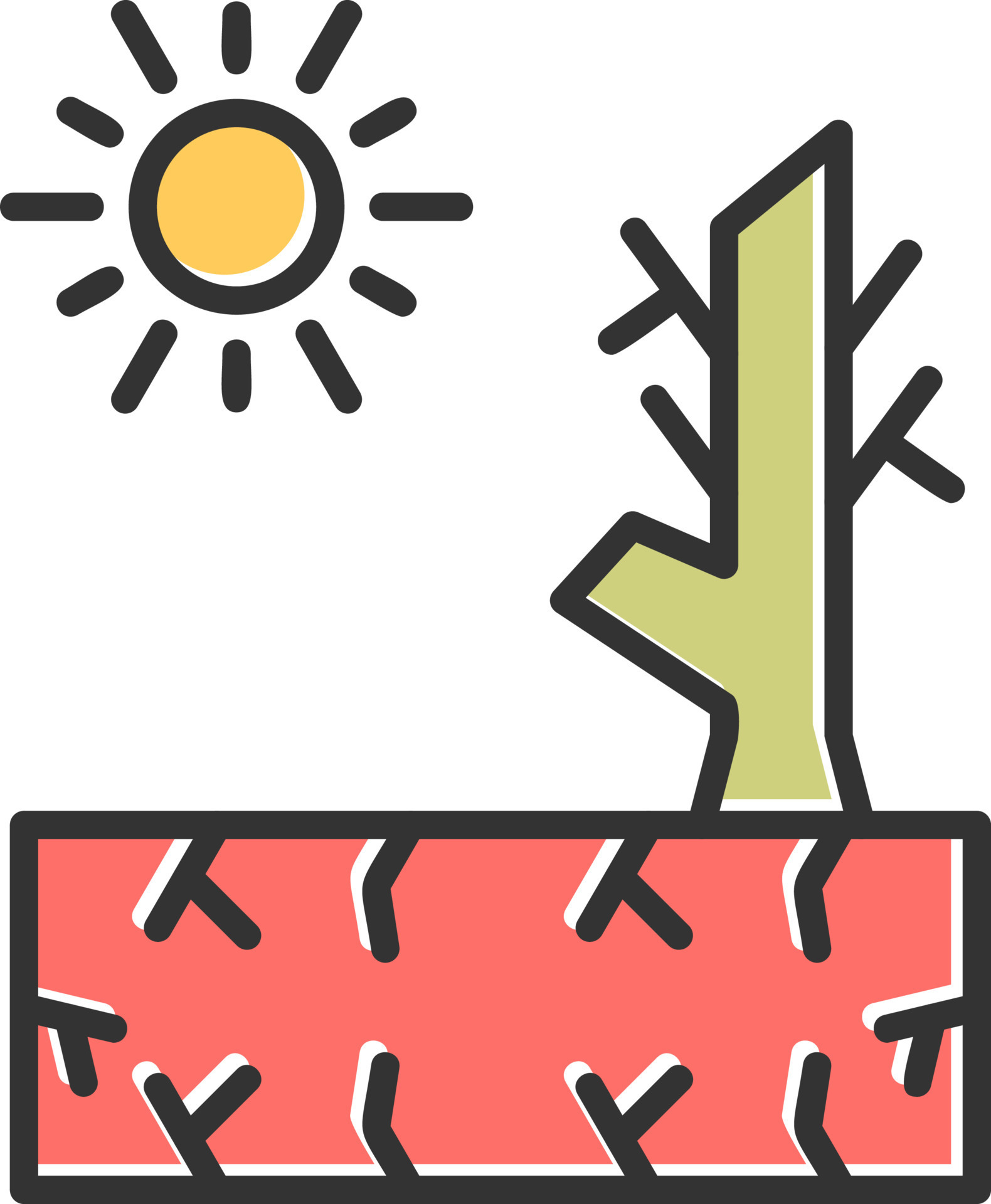 Drought Vector Icon 22662448 Vector Art at Vecteezy Drought Vector Icon 22662448 Vector Art at Vecteezy