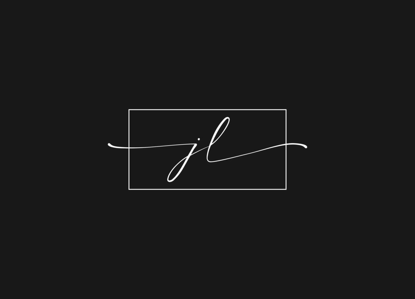 Initial Alphabet Letters Jl Logo Design 22663199 Vector Art At Vecteezy