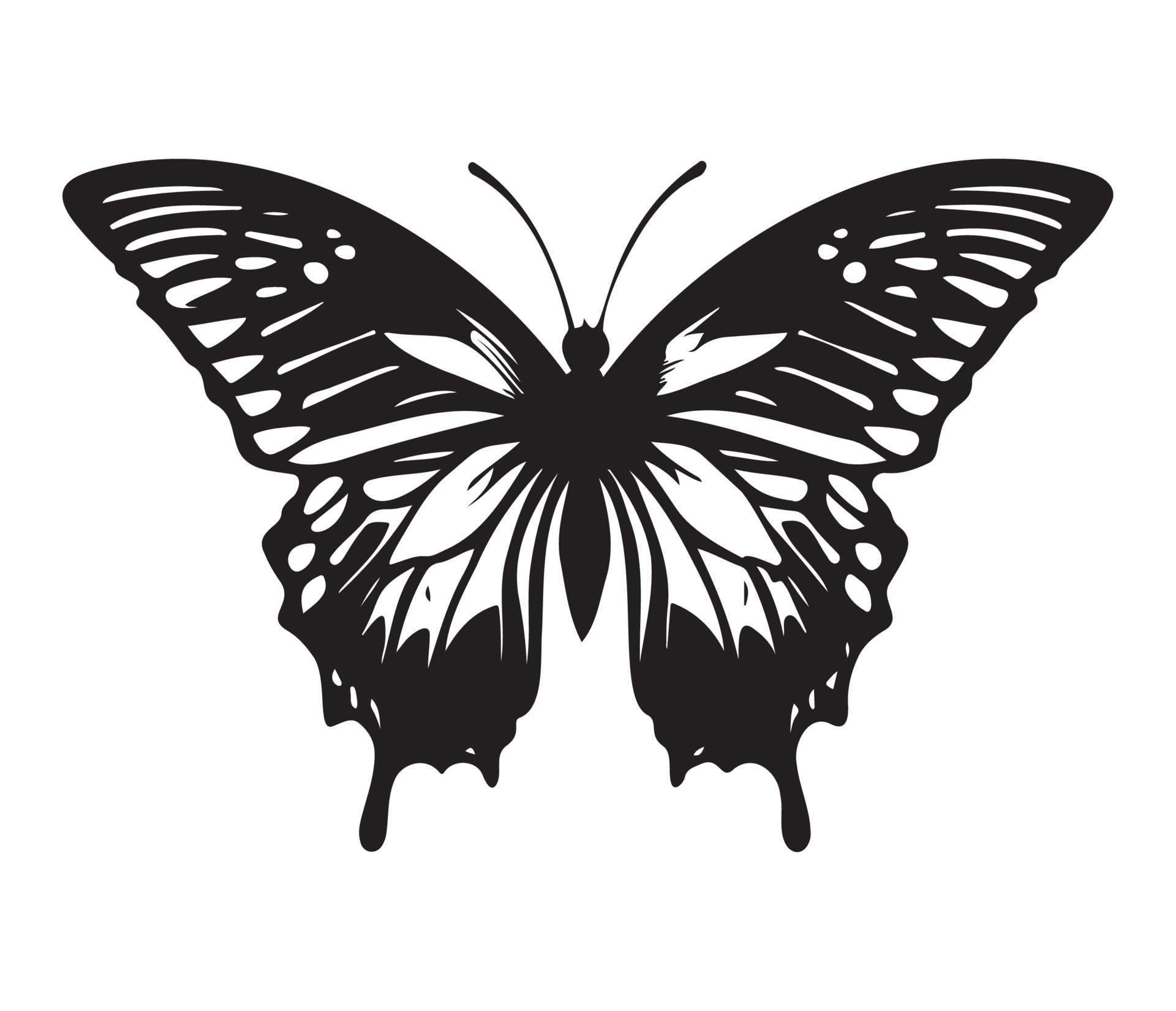 butterfly icon. Simple illustration of big butterfly vector icon ... butterfly icon. Simple illustration of big butterfly vector icon ...