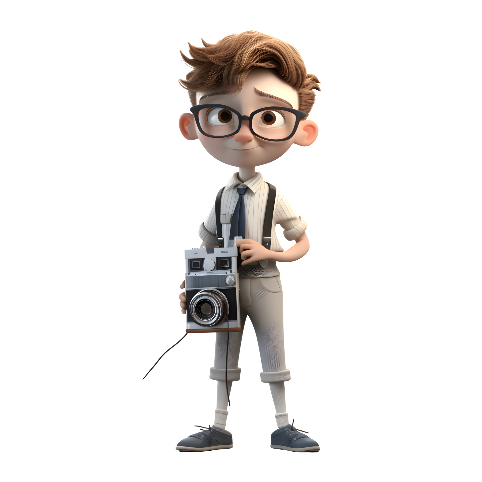 Persistent 3D Student boy with dedication on white background PNG ... Persistent 3D Student boy with dedication on white background PNG ...