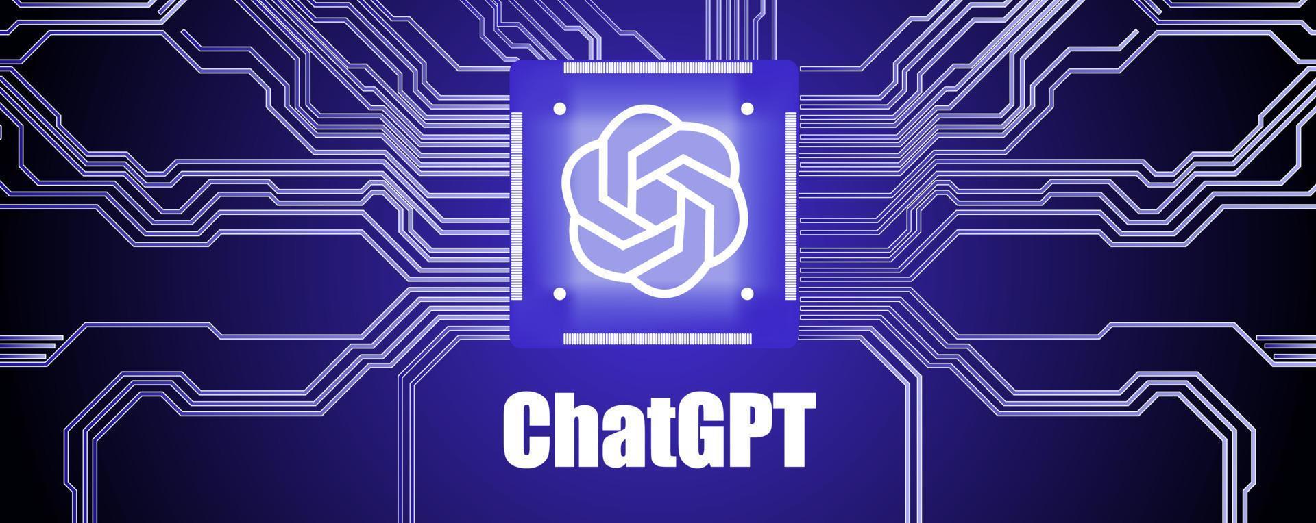 Chatgpt Openai Vector Illustration Design Combines Openai S Language