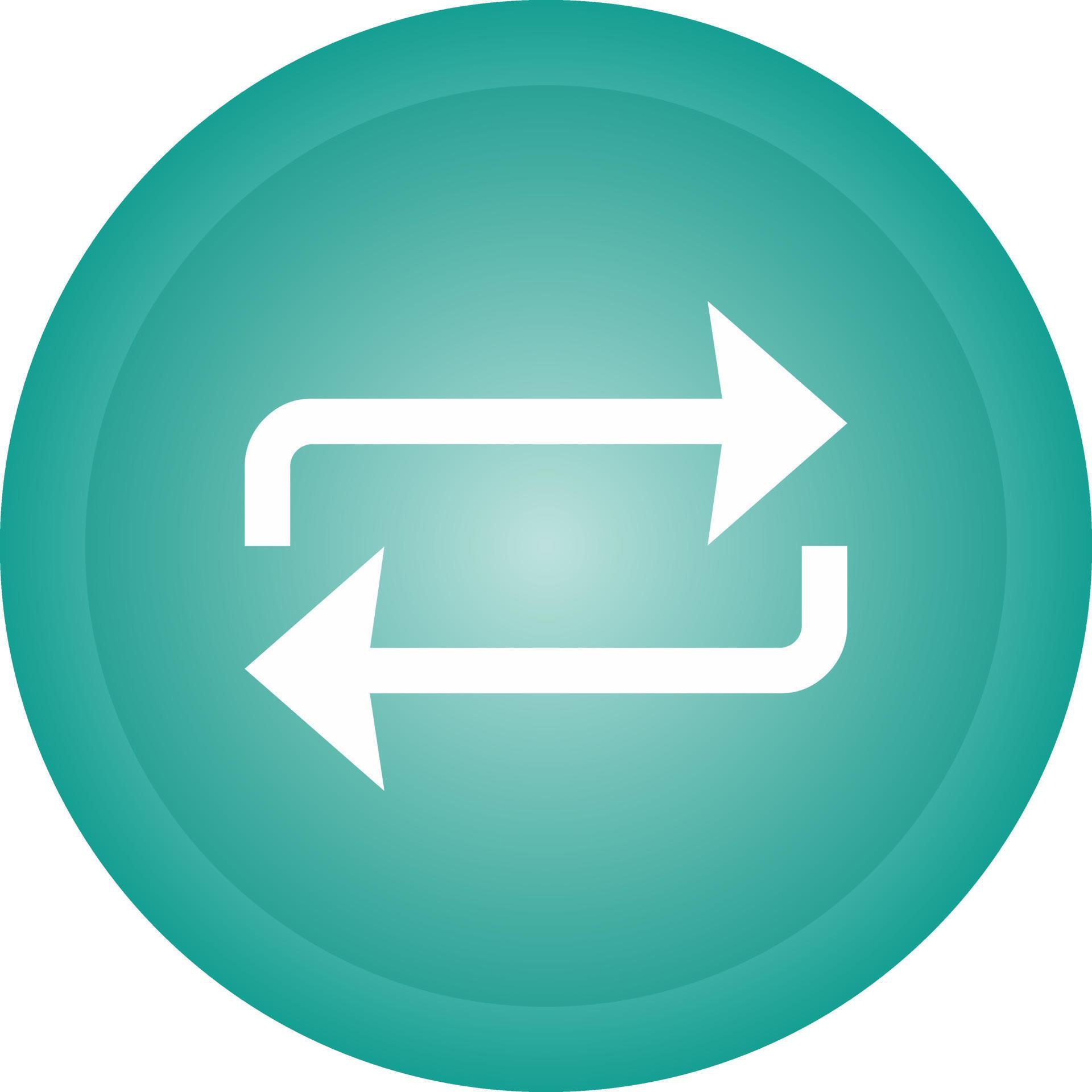 Repeat Vector Icon 22668881 Vector Art at Vecteezy