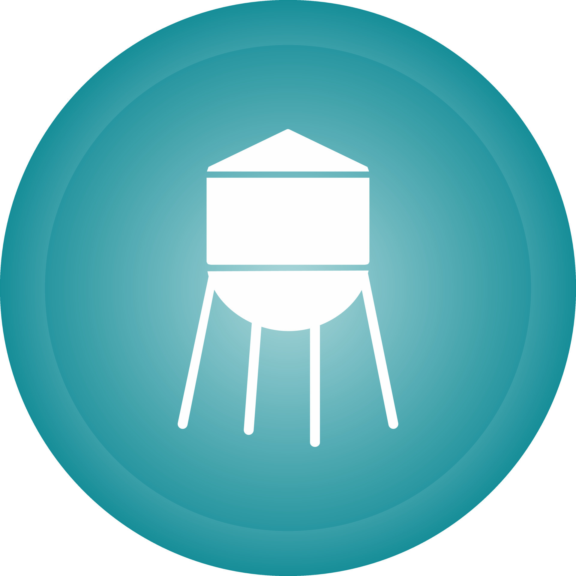 Water Tower Vector Icon 22671617 Vector Art At Vecteezy
