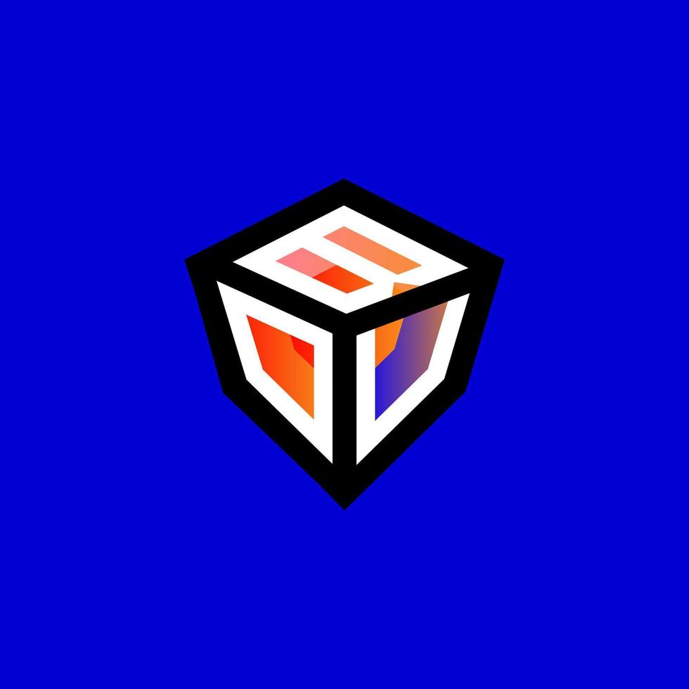 diseño creativo del logotipo de la letra bou con gráfico vectorial ... diseño creativo del logotipo de la letra bou con gráfico vectorial ...