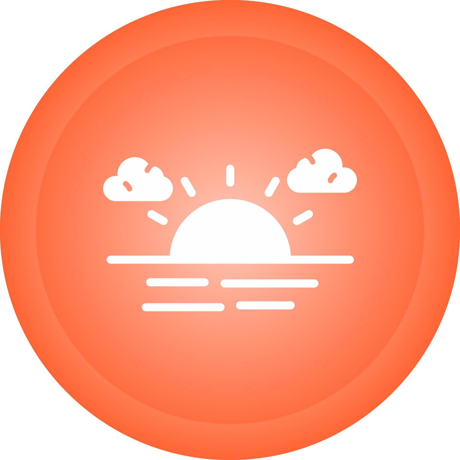 Sunset Vector Icon 22677607 Vector Art at Vecteezy