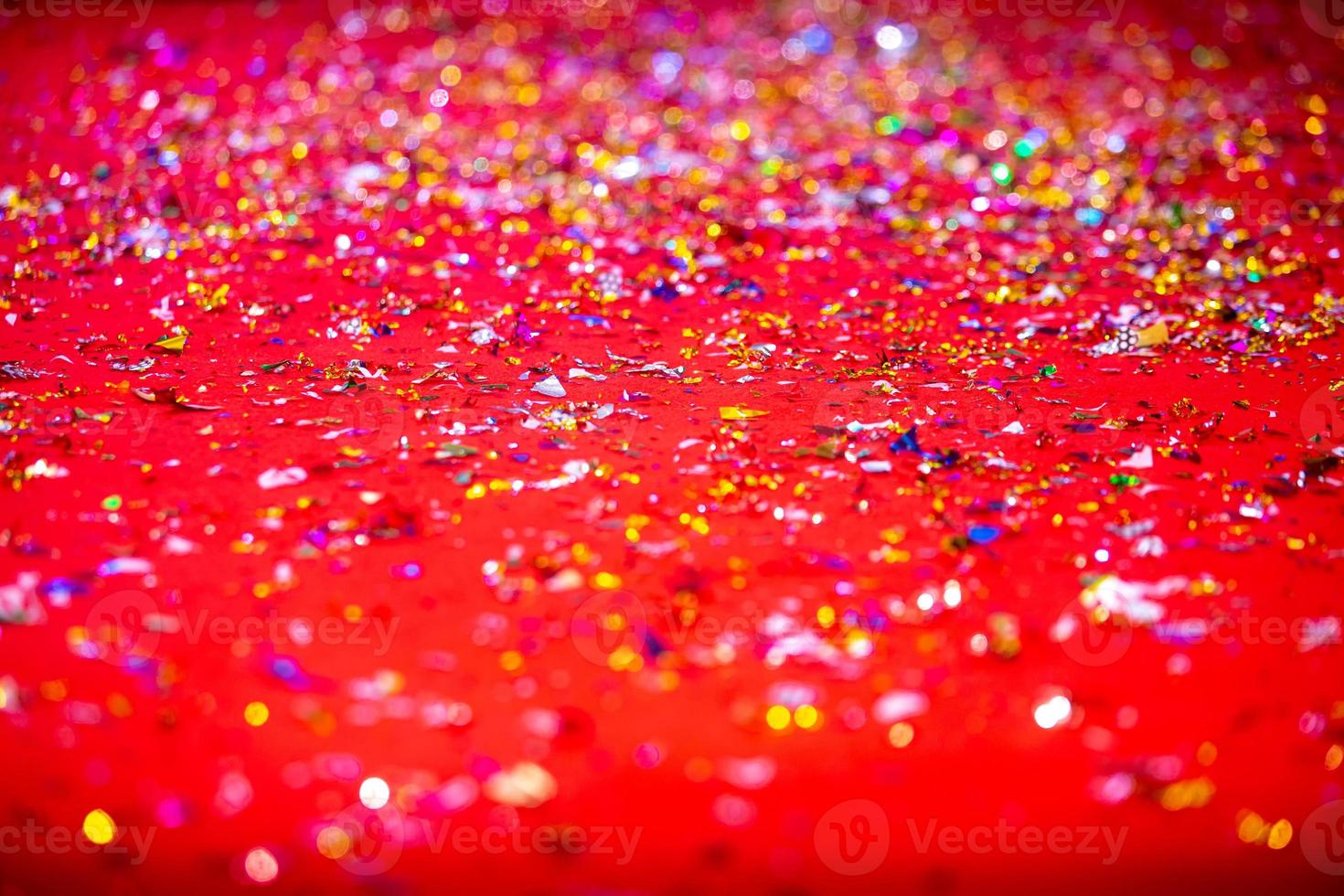 Red And Silver Sparkle Background