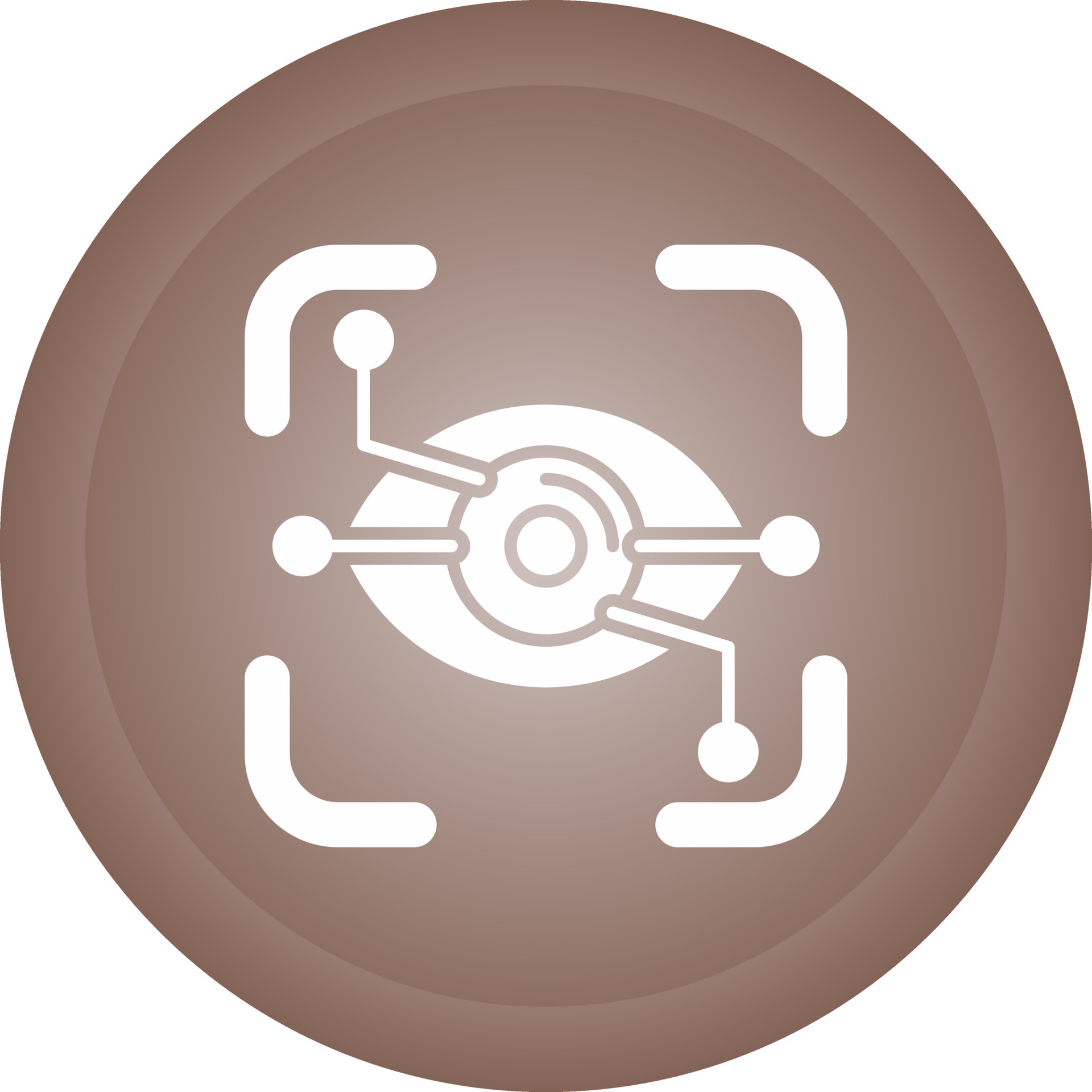Eye Recognition Vector Icon 22678778 Vector Art At Vecteezy