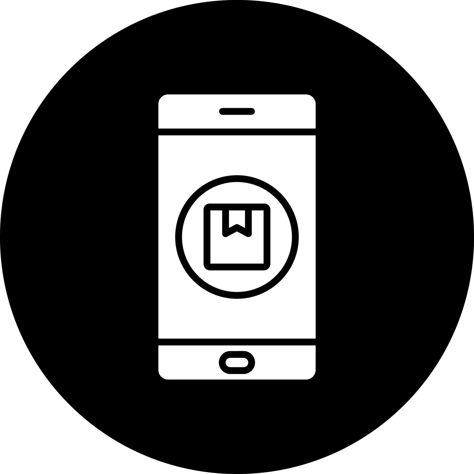 Mobile Application Vector Icon Style 22681438 Vector Art At Vecteezy