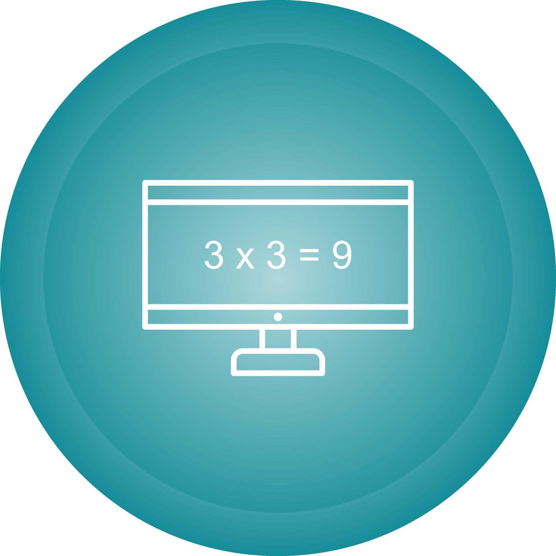 Math in Computer Vector Icon 22681872 Vector Art at Vecteezy