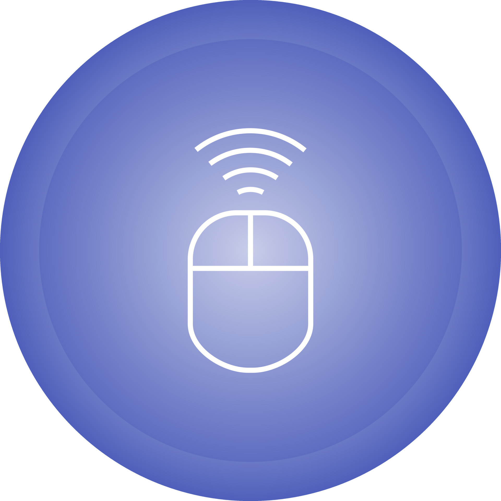 Wireless input device Vector Icon 22682747 Vector Art at Vecteezy