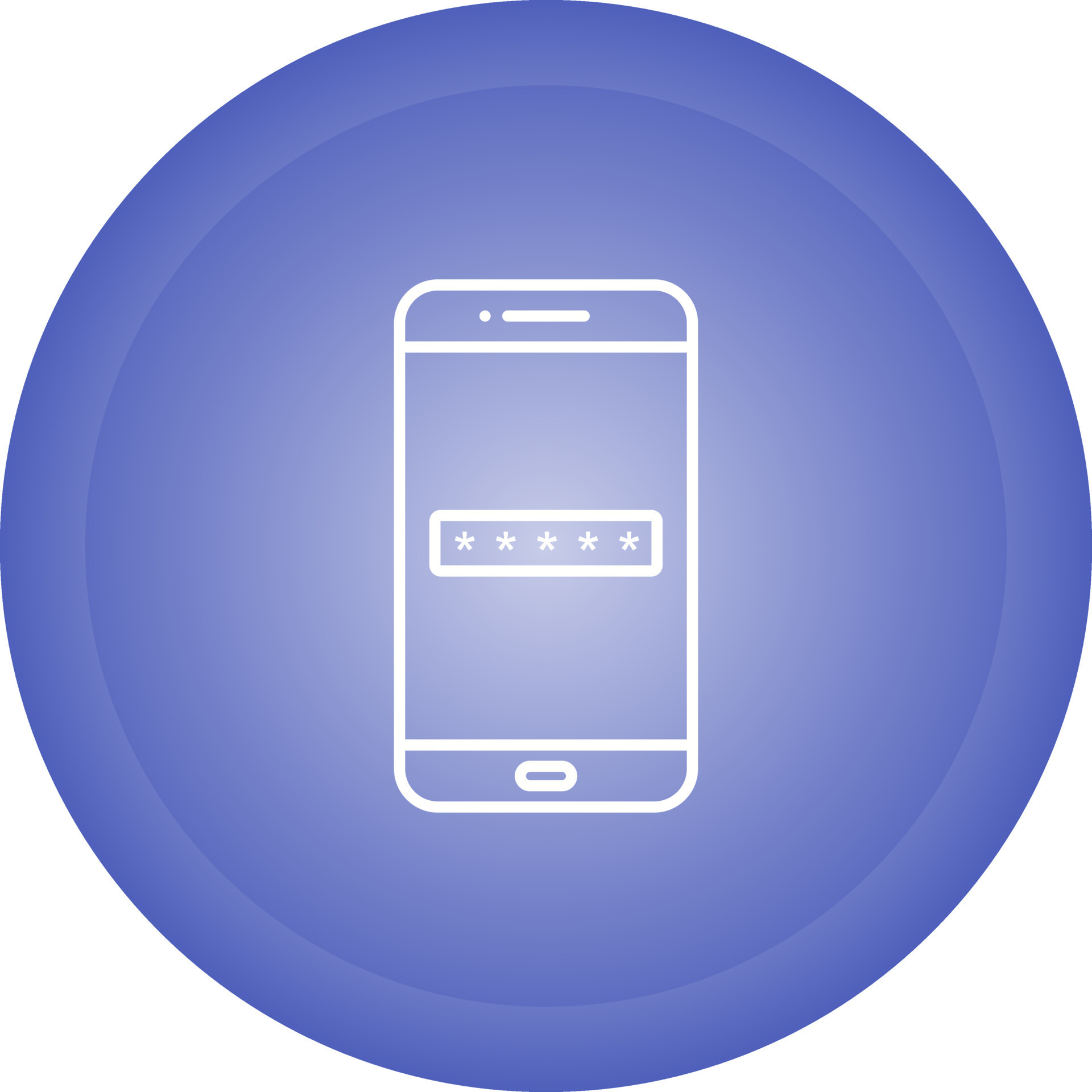 Passcode Vector Icon 22683144 Vector Art at Vecteezy