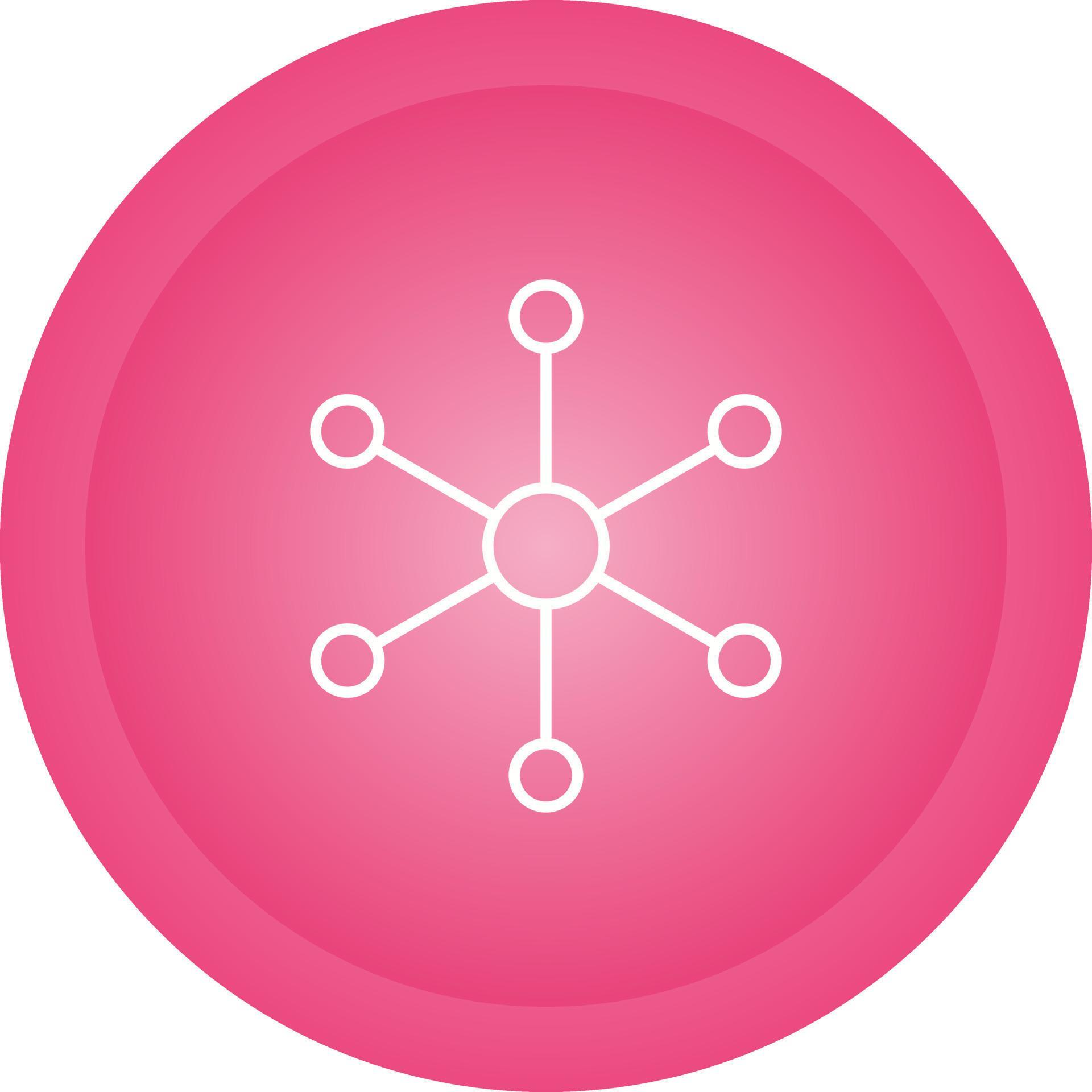 Molecular Structure Vector Icon 22683256 Vector Art At Vecteezy