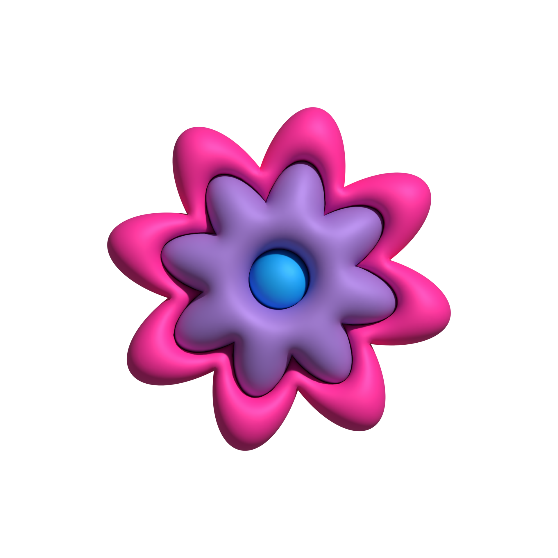 3D flower isolated 22687633 PNG