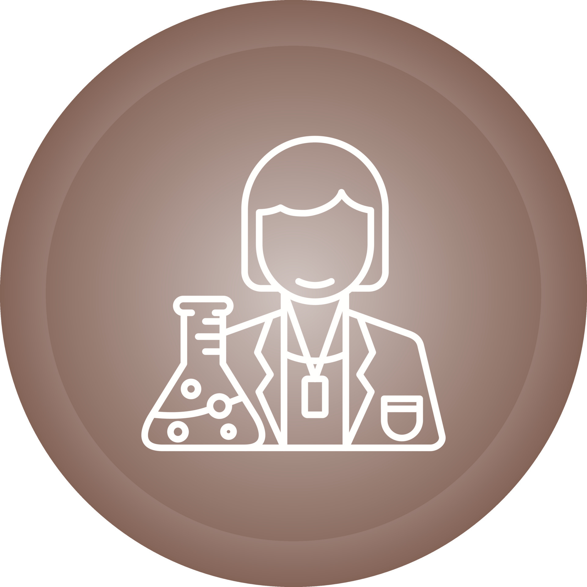 Scientist Vector Icon 22690202 Vector Art At Vecteezy