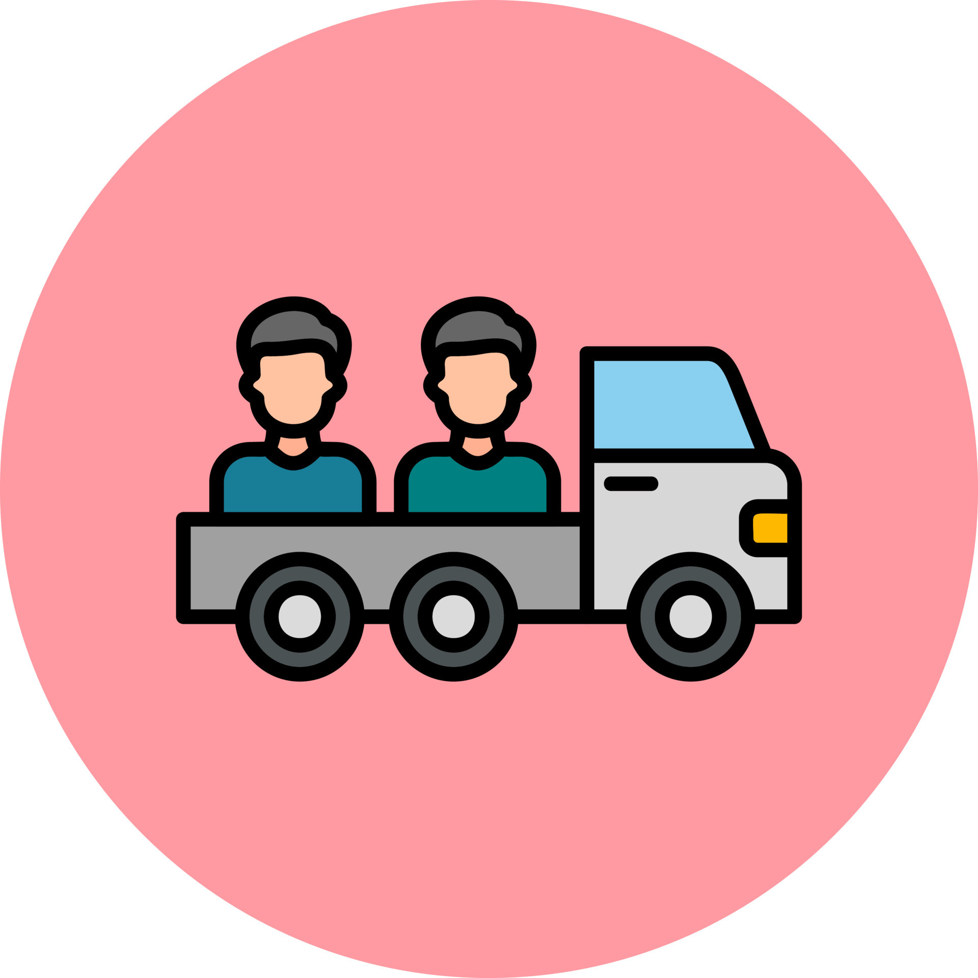 Pickup Truck Vector Icon 22691173 Vector Art at Vecteezy Pickup Truck Vector Icon 22691173 Vector Art at Vecteezy
