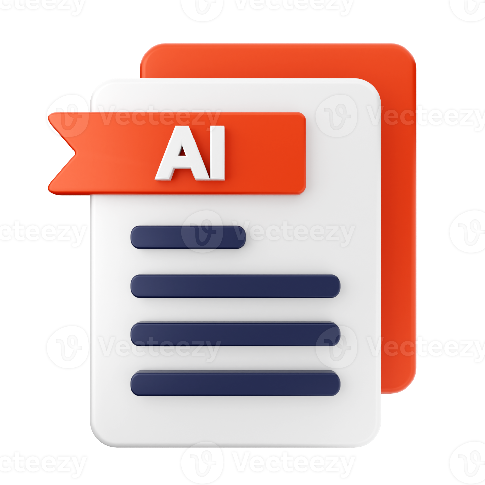 3d file format data icon illustration 22692028 PNG