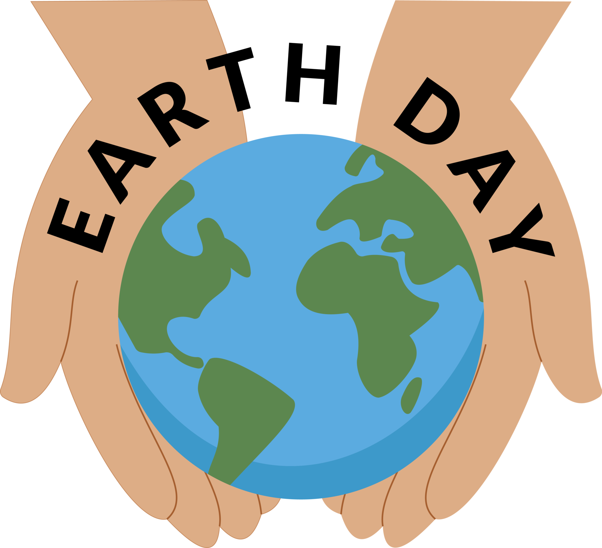 hand holding small earth planet. earth day icon 22692450 PNG