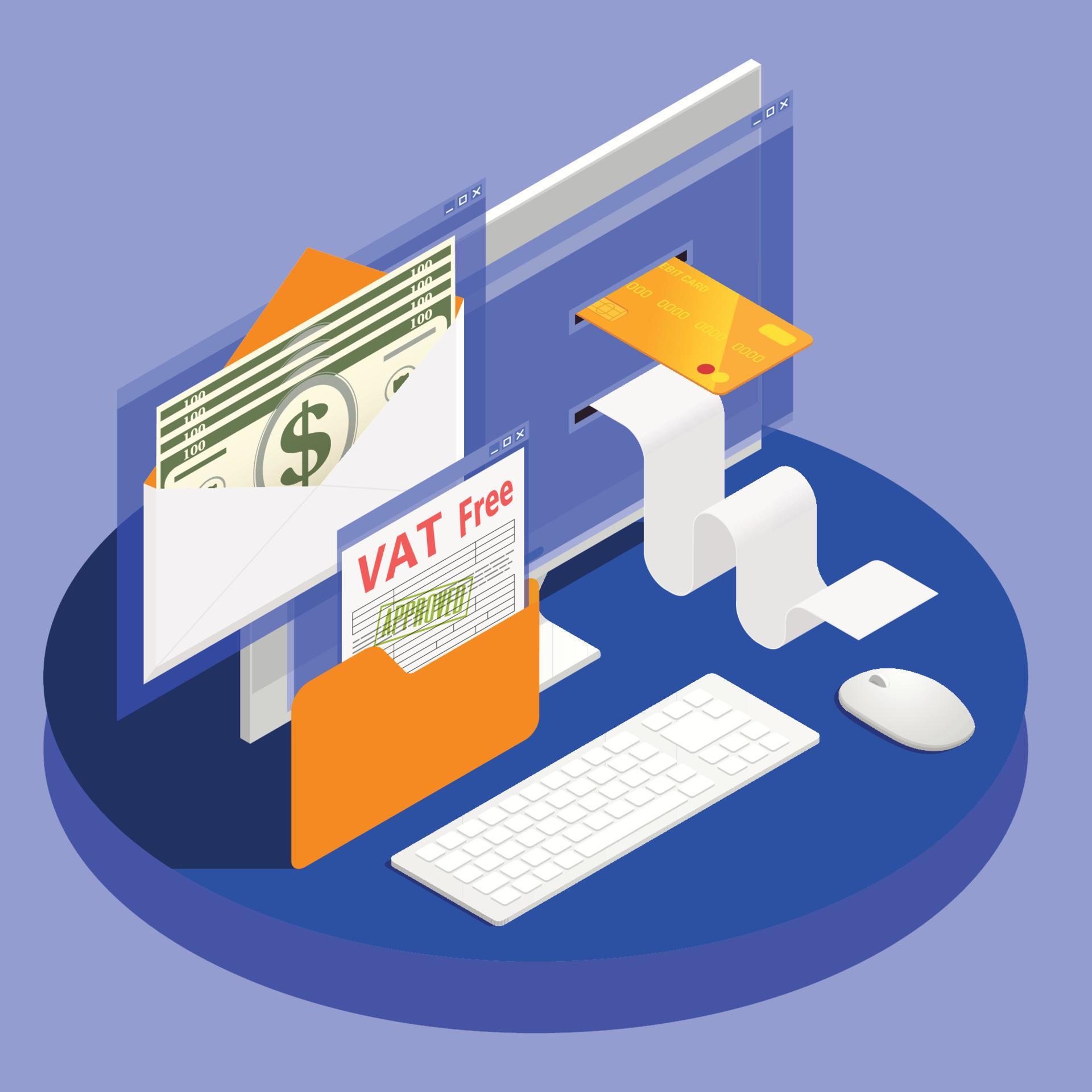 VAT Example Vector 22701998 Vector Art at Vecteezy