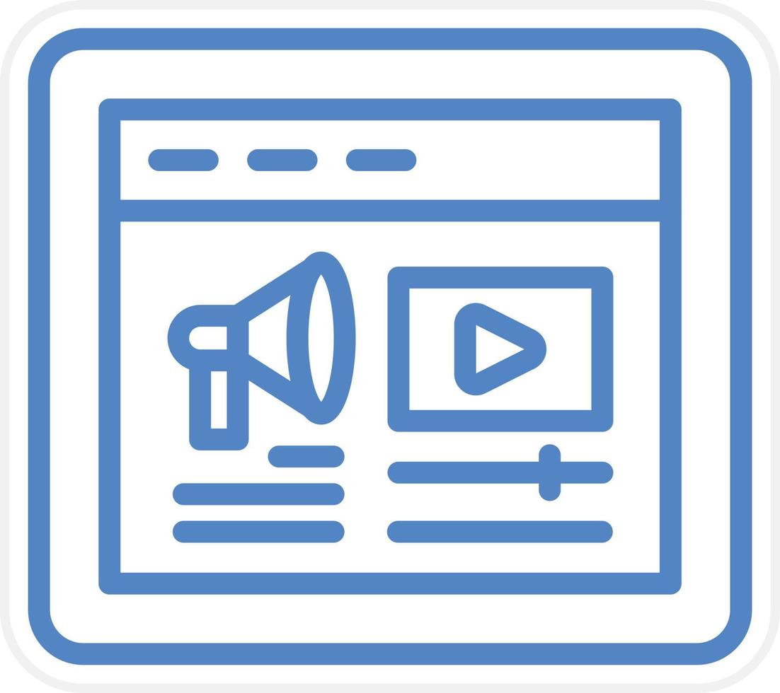 Advertising Campaign Vector Icon Style 22704962 Vector Art at Vecteezy