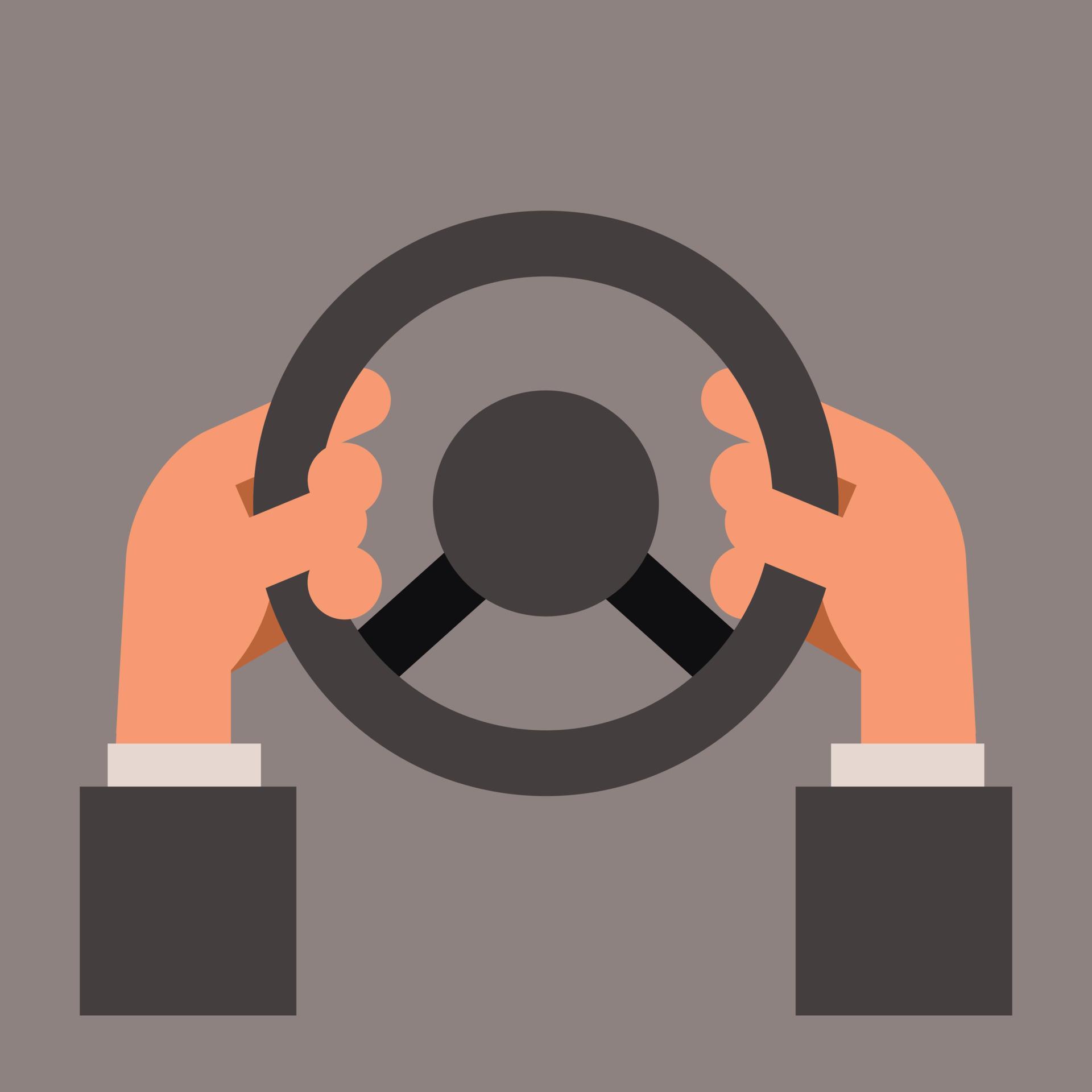 Vector Image Of A Person Driving A Vehicle 22709836 Vector Art at Vecteezy