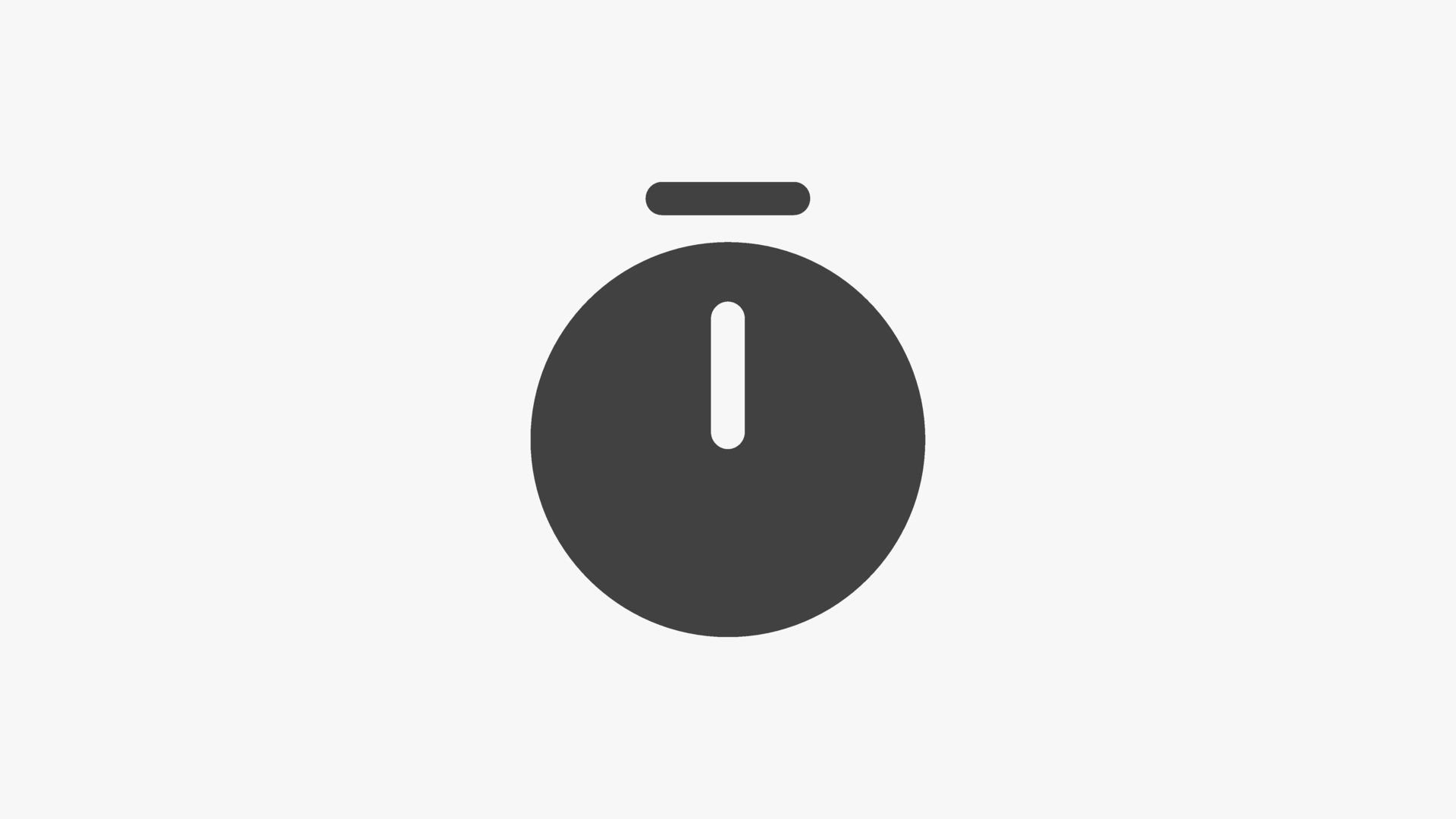 Timer icon solid 22711089 Vector Art at Vecteezy